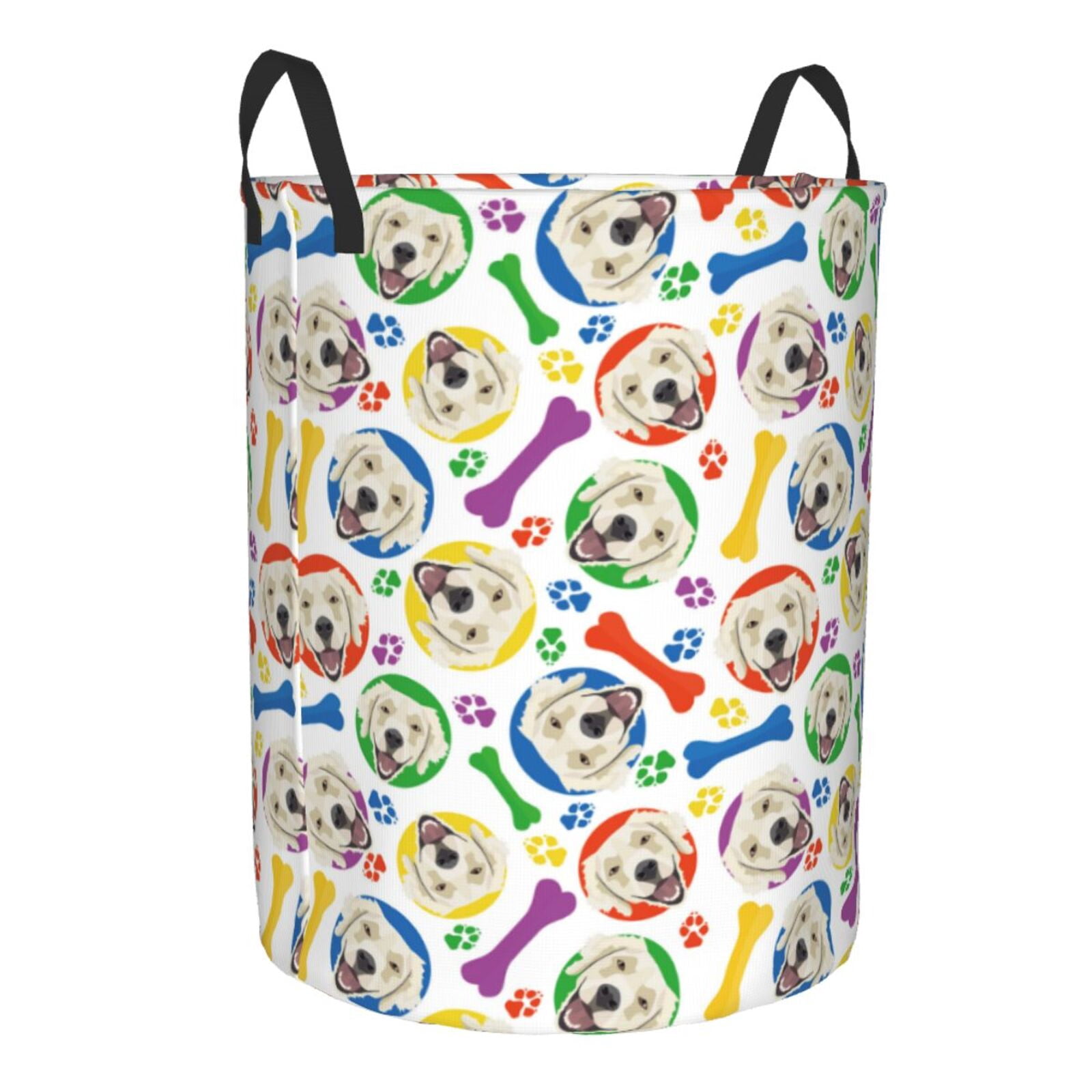 Cauagu Cartoon Labrador Retriever for Laundry Basket,Collapsible ...