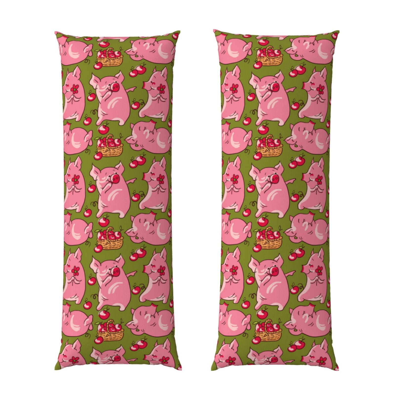 Cauagu Cartoon Pigs for Long Body Pillowcase 1 PCS,Soft Long Pillow ...
