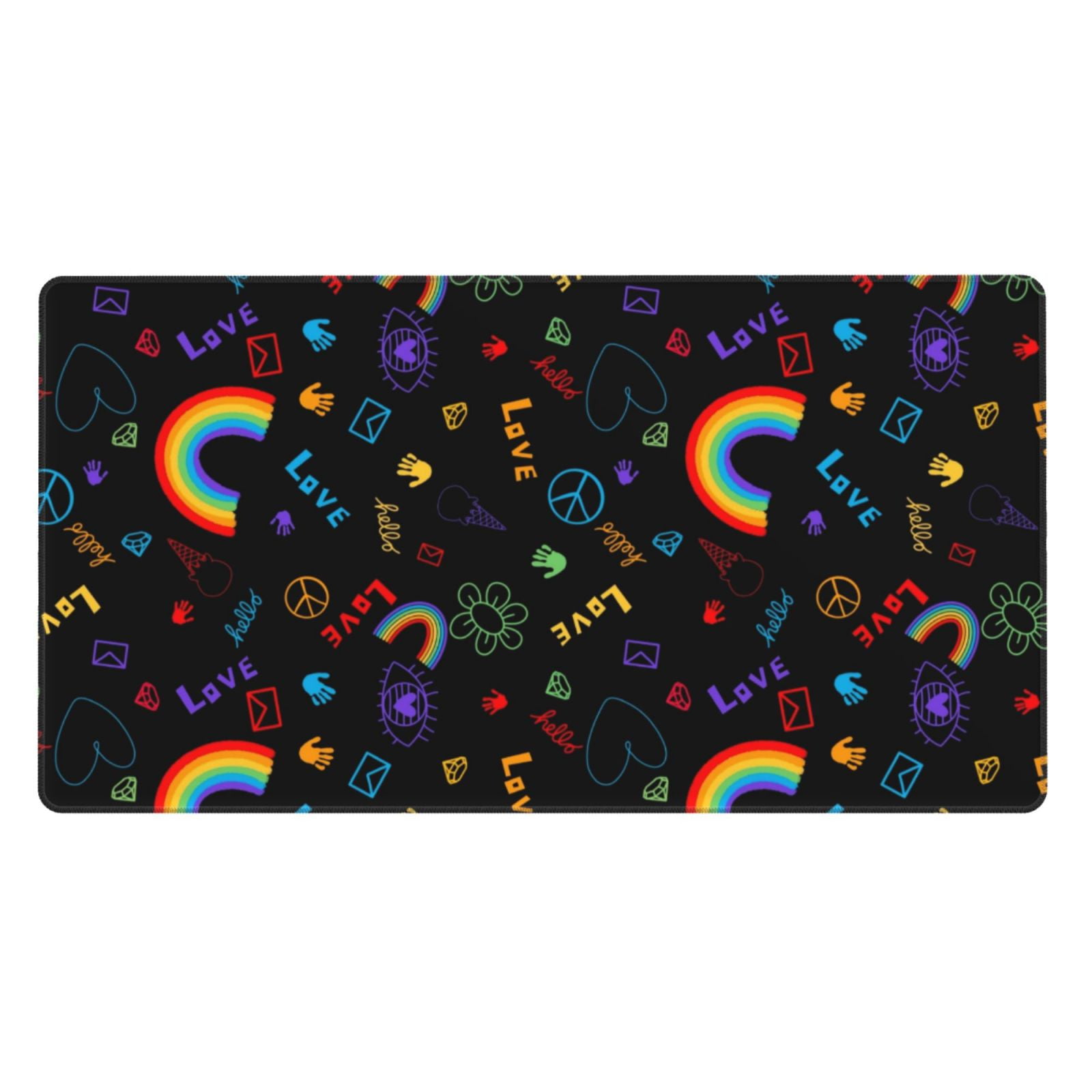 Cauagu Cartoon Pride Lgbt for Large Mouse Pad,XXL Extended Gaming Mouse ...