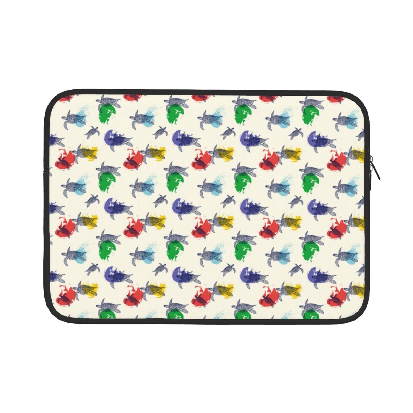 Cauagu Cartoon Sea Turtle Print Laptop Sleeve Case, Laptop Cover ...