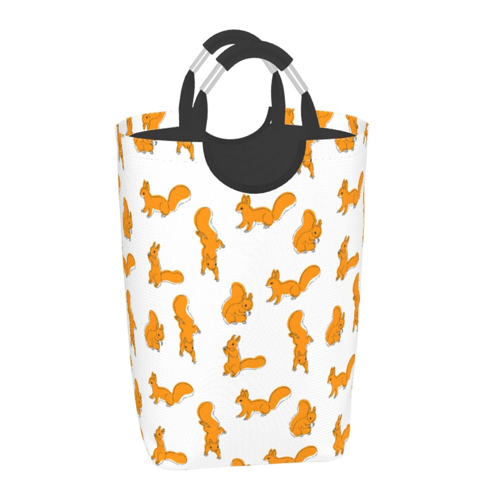 Cauagu Cartoon Squirrel Print Hamper Basket Bin,Extra Large Dirty ...