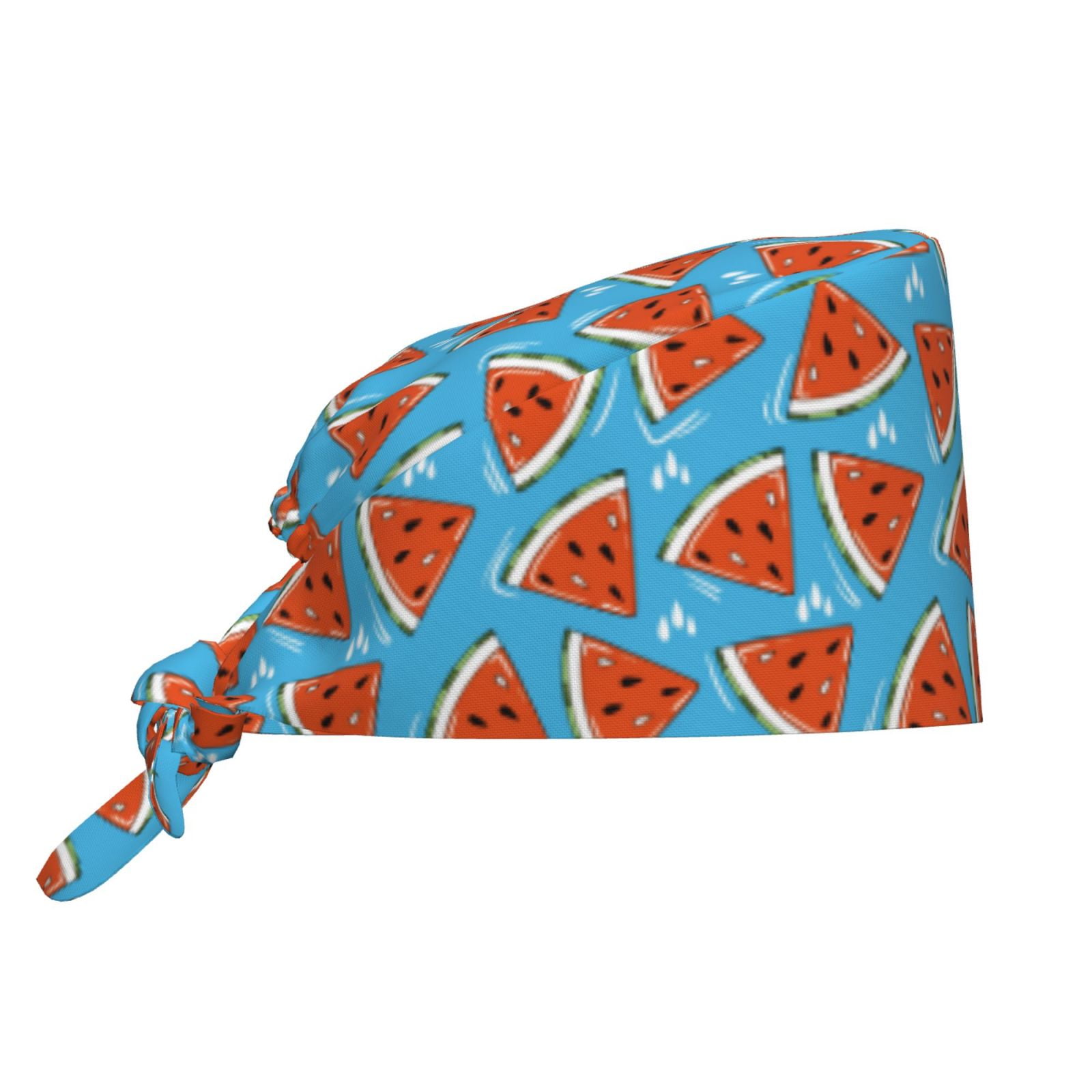Cauagu Cartoon Watermelon Pattern 1 Pcs Working Caps,Adjustable Working ...
