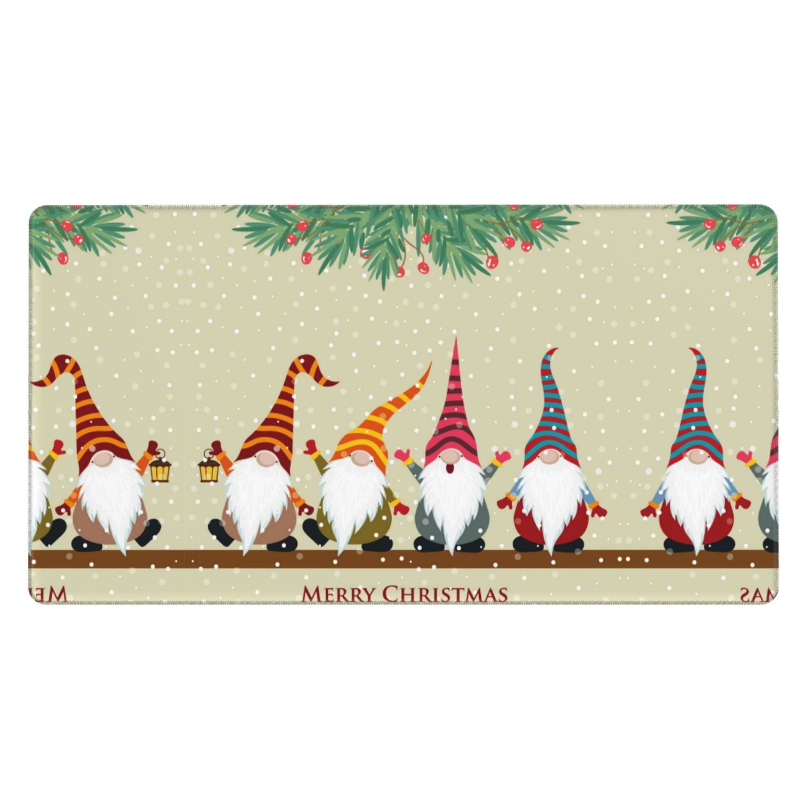 Cauagu Christmas Card With Gnomes for Large Mouse Pad,XXL Extended ...