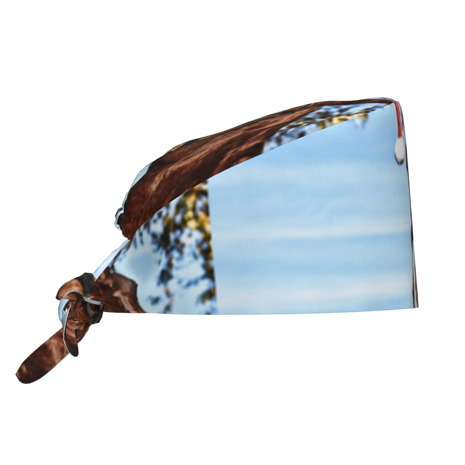 Cauagu Christmas Horse Pattern 1 Pcs Working Caps,Adjustable Working ...