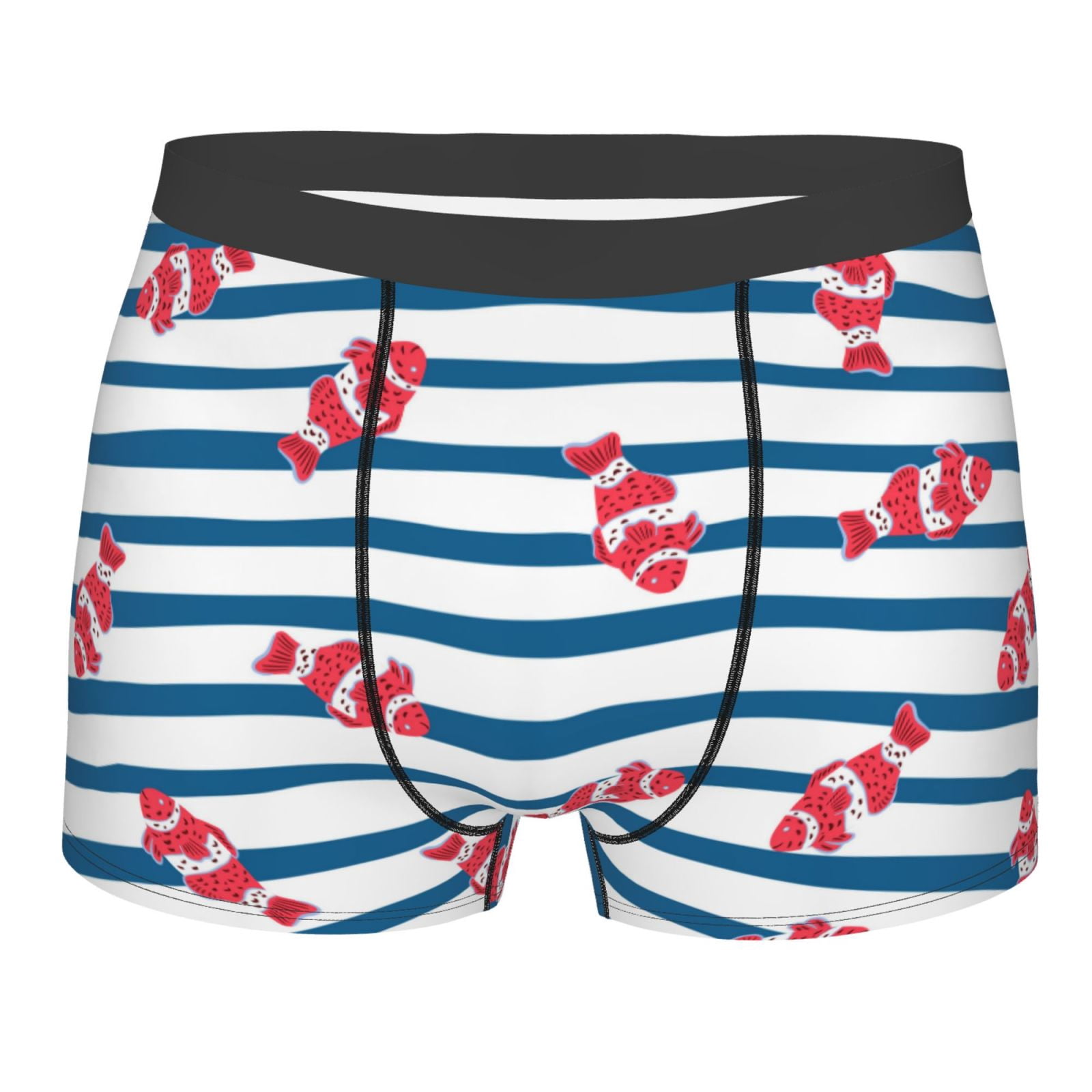 Cauagu Clown Fish Print Boxer Briefs for Men,Comfortable Breathable Men ...