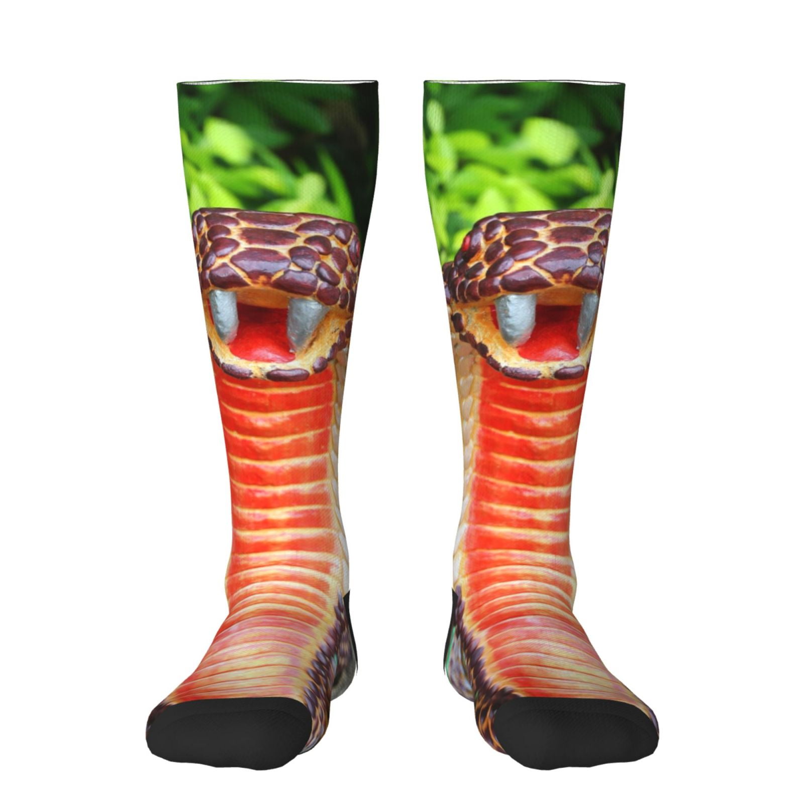 Cauagu Cobra Snake Print Women's Men's Ankle Socks 1-pack Casual ...