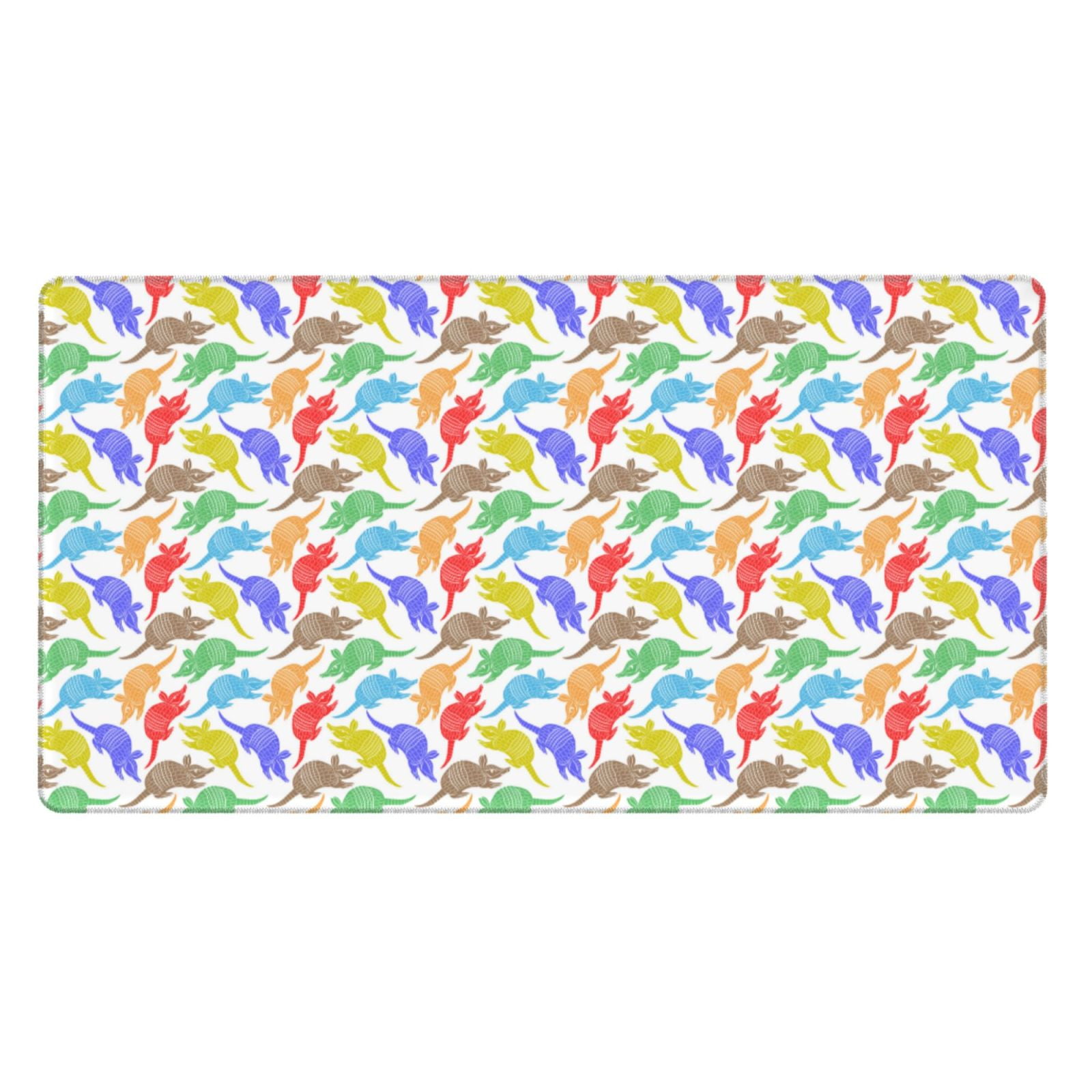 Cauagu Colored Armadillos for Large Mouse Pad,XXL Extended Gaming Mouse ...