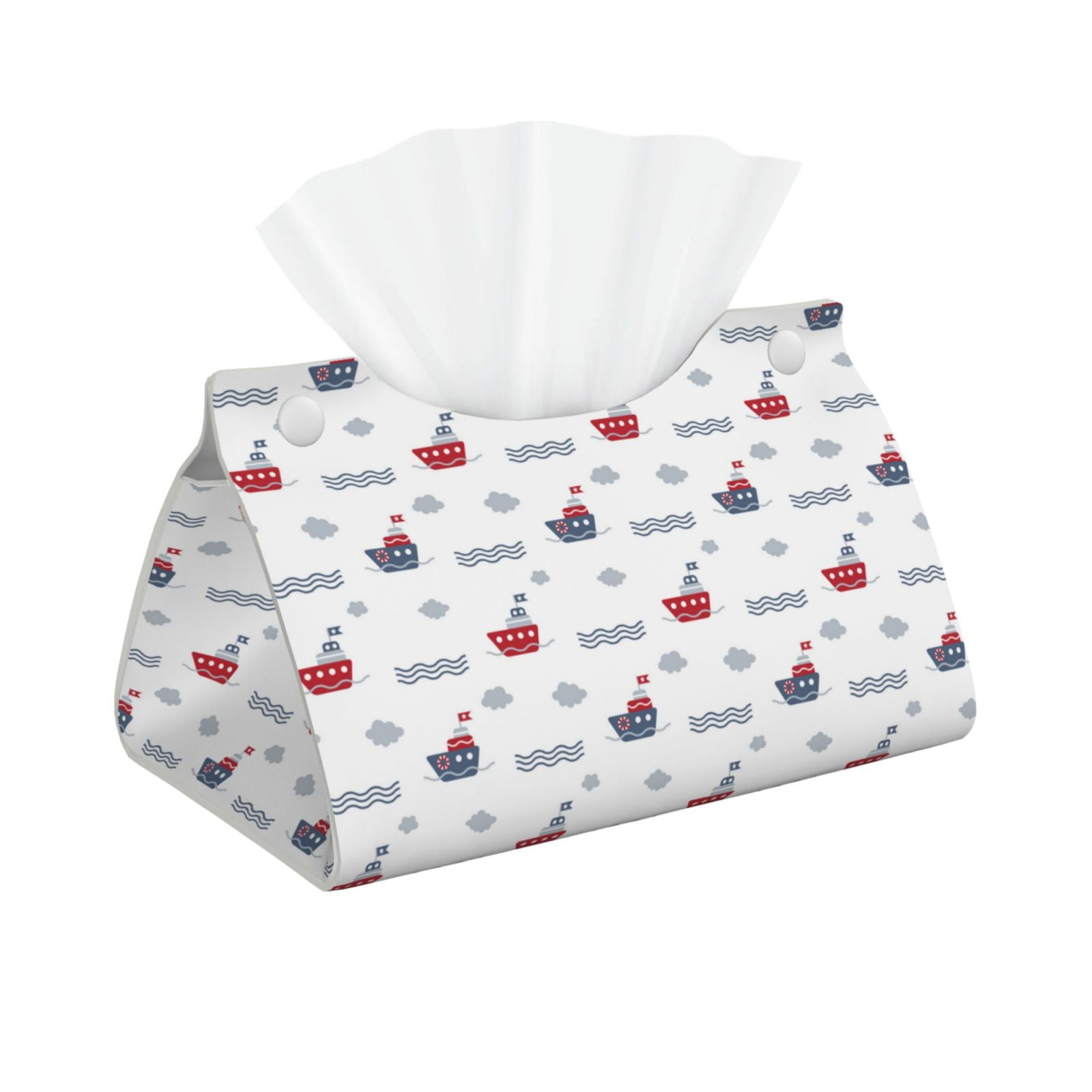 Cauagu Colored Sail Boats for Large Tissue Box Cover Rectangular–Plus ...
