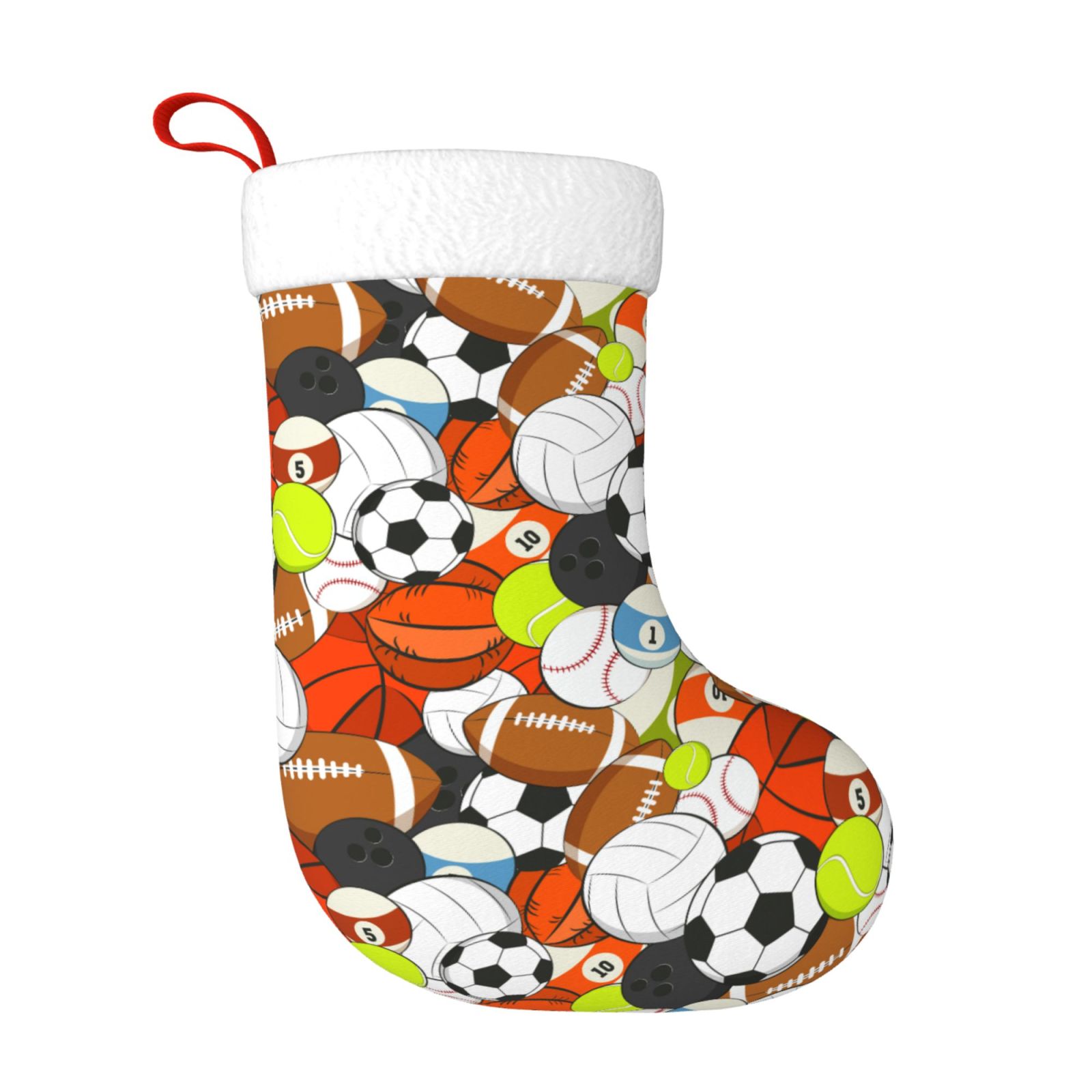 Cauagu Colorful Balls for Christmas Stockings,1-Pack Large Xmas ...