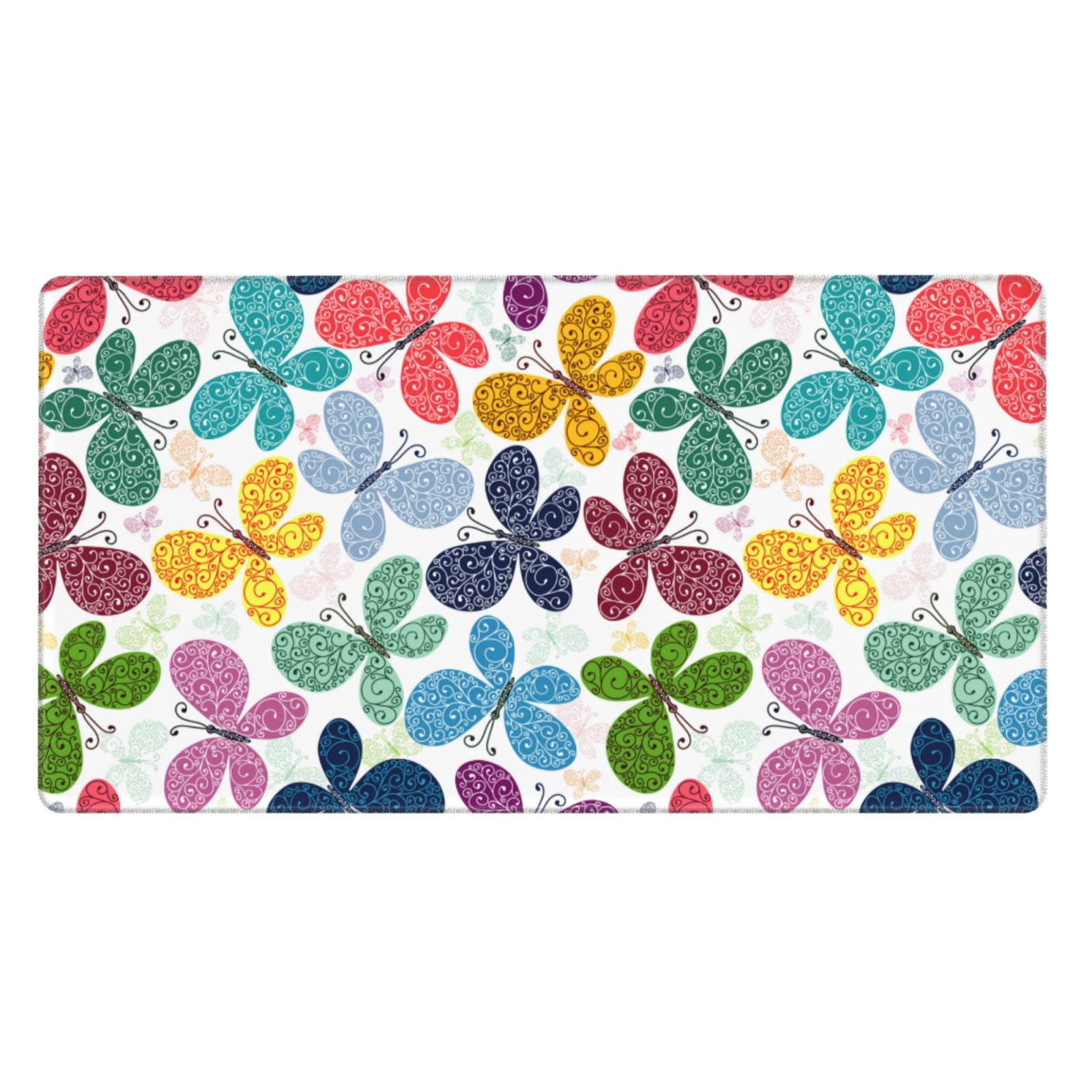 Cauagu Colorful Butterflies for Large Mouse Pad,XXL Extended Gaming ...