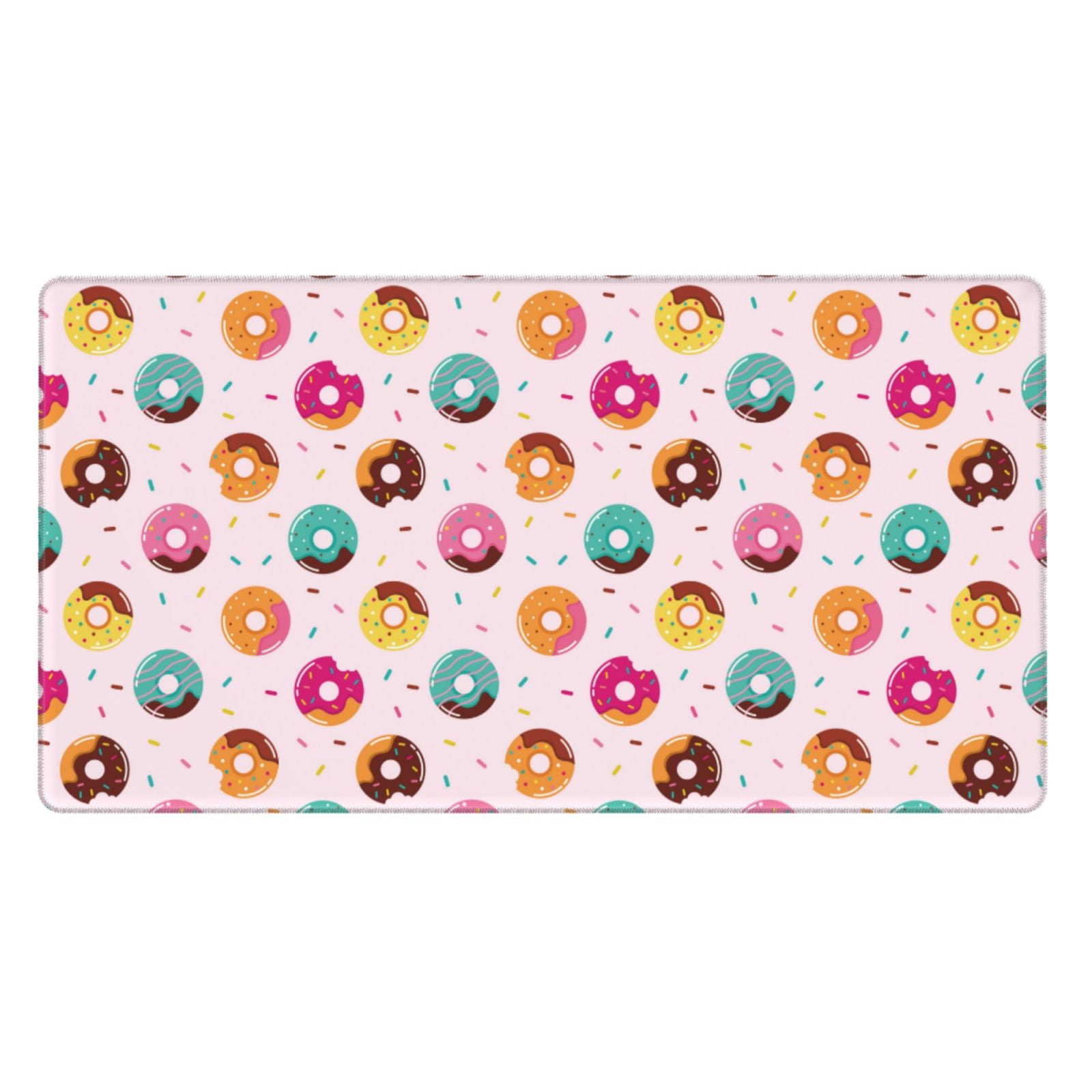 Cauagu Colorful Donuts for Large Mouse Pad,XXL Extended Gaming Mouse ...