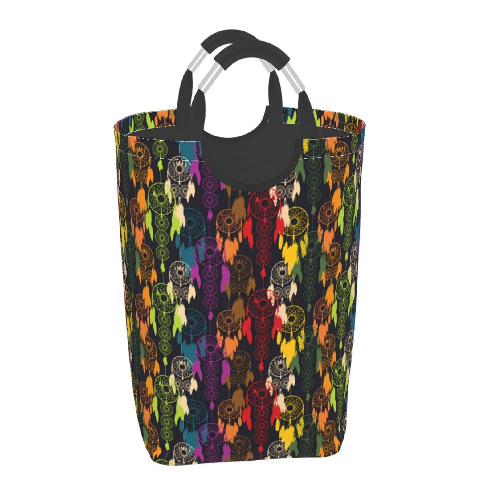 Cauagu Colorful Dreamcatcher Print Hamper Basket Bin,Extra Large Dirty ...