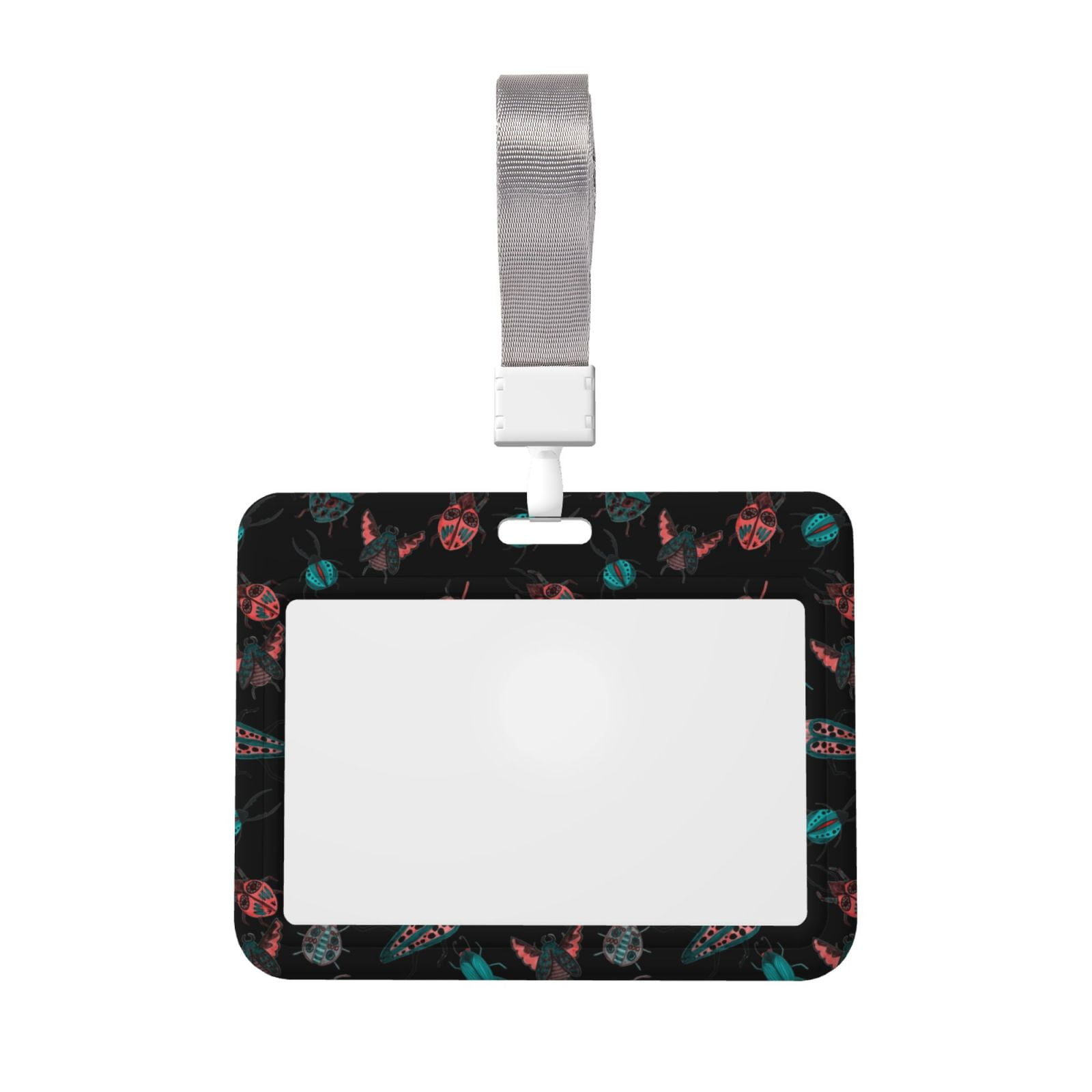 Cauagu Colorful Insect for ID Badge Holder,Badge Holder with Windows ...