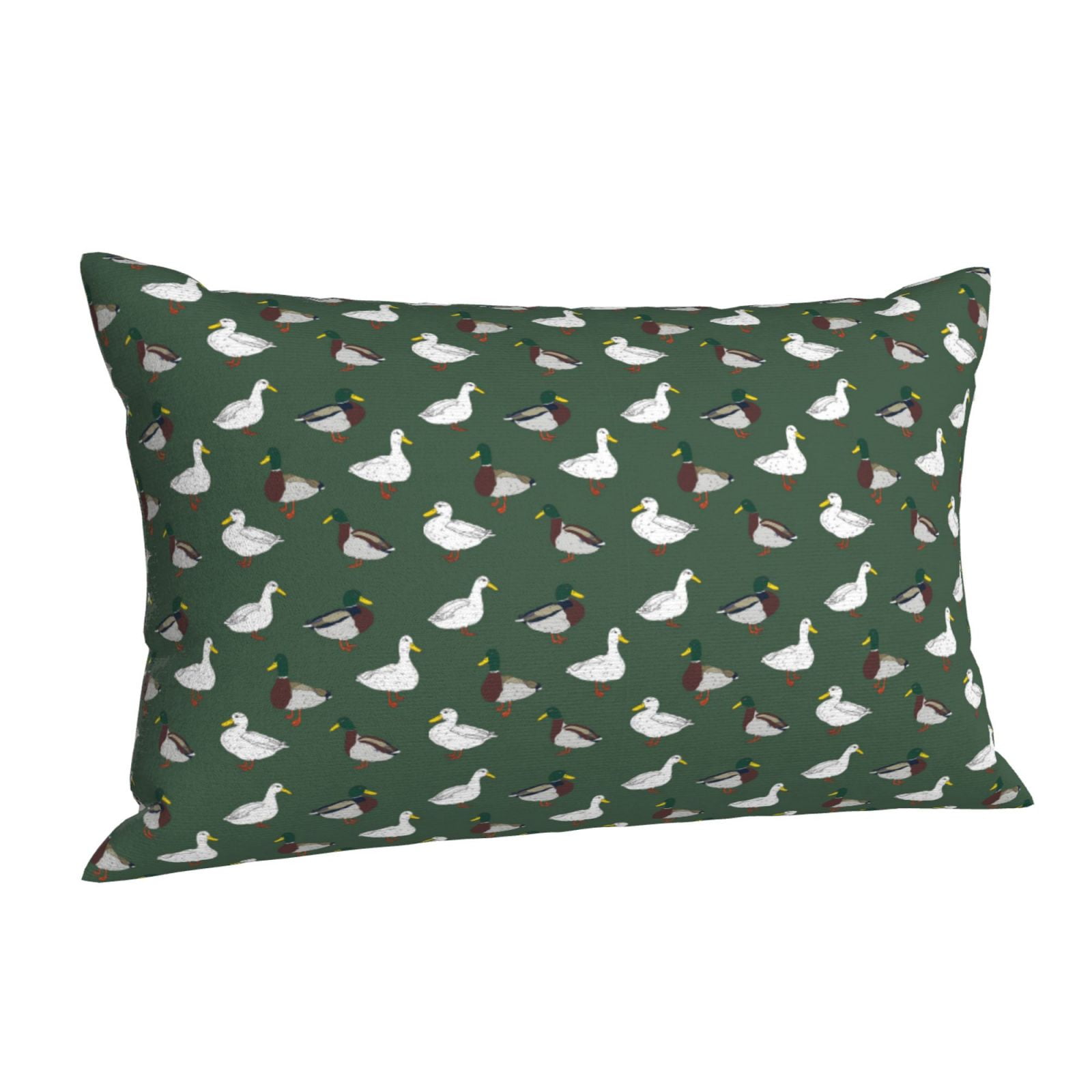 Cauagu Colorful Mallard Duck Print Pillow Covers with Envelope Closure ...