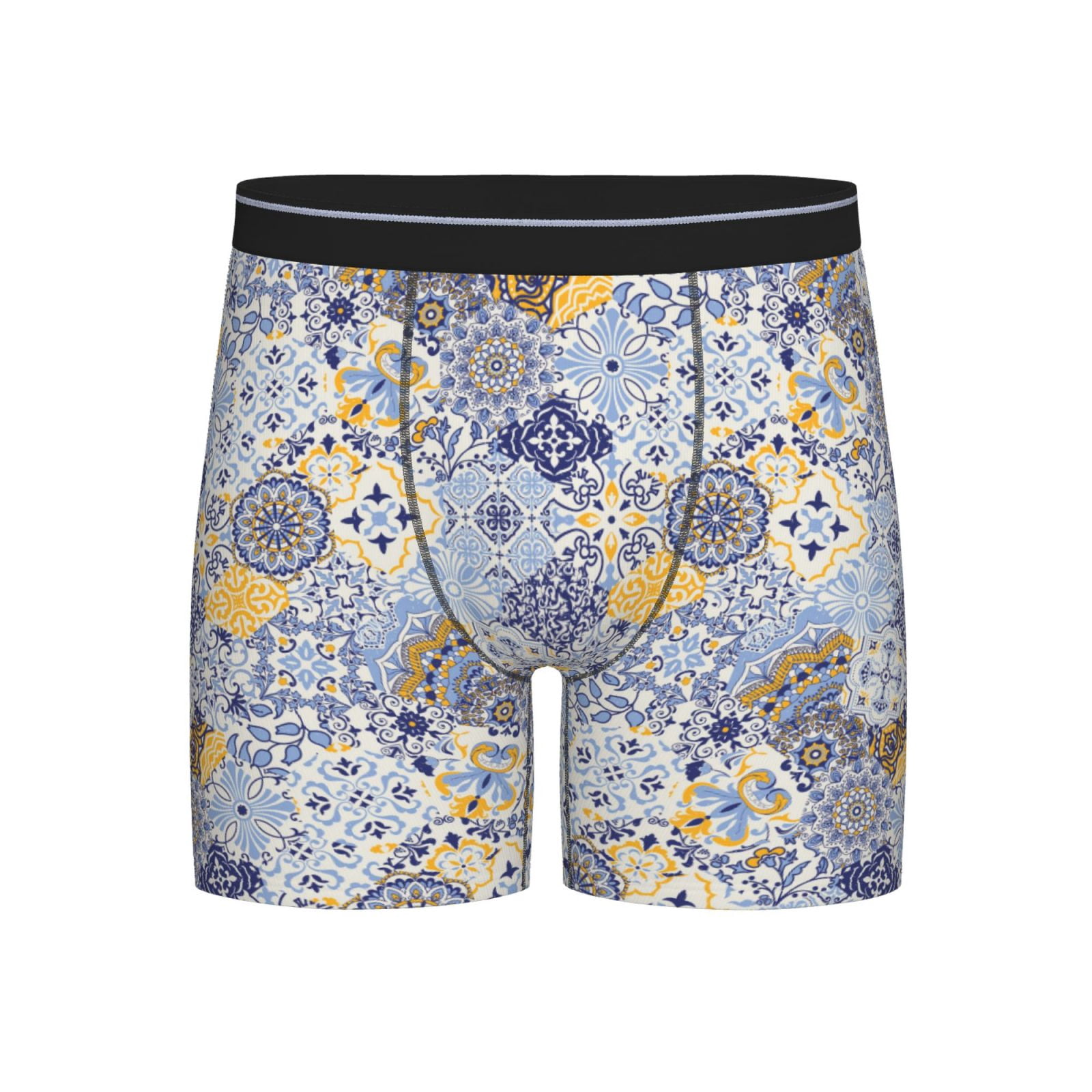 Cauagu Colorful Mandalas Print Men's Boxer Briefs, Funny & Cute ...