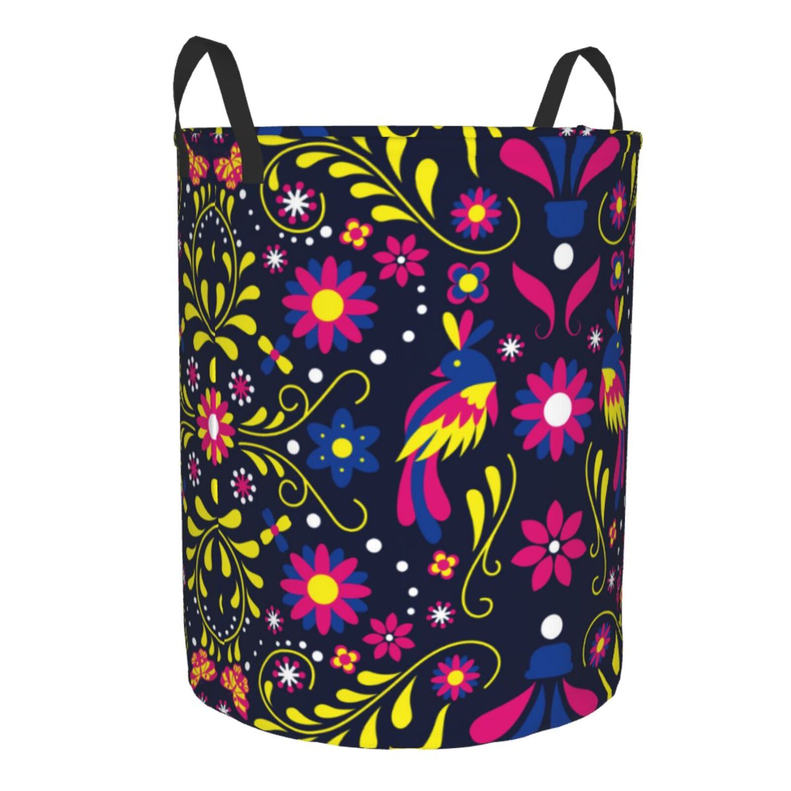 Cauagu Colorful Mexican for Laundry Basket,Collapsible Organizer Basket ...