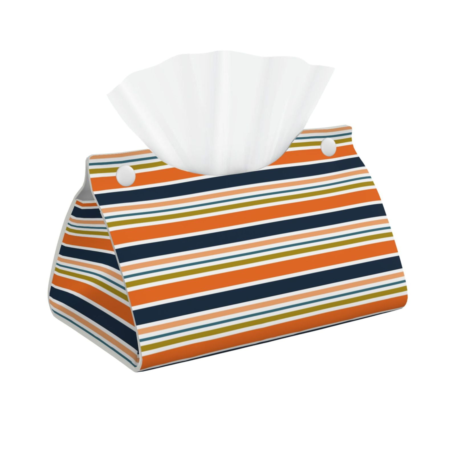 Cauagu Colorful Pastel Stripes for Large Tissue Box Cover Rectangular ...