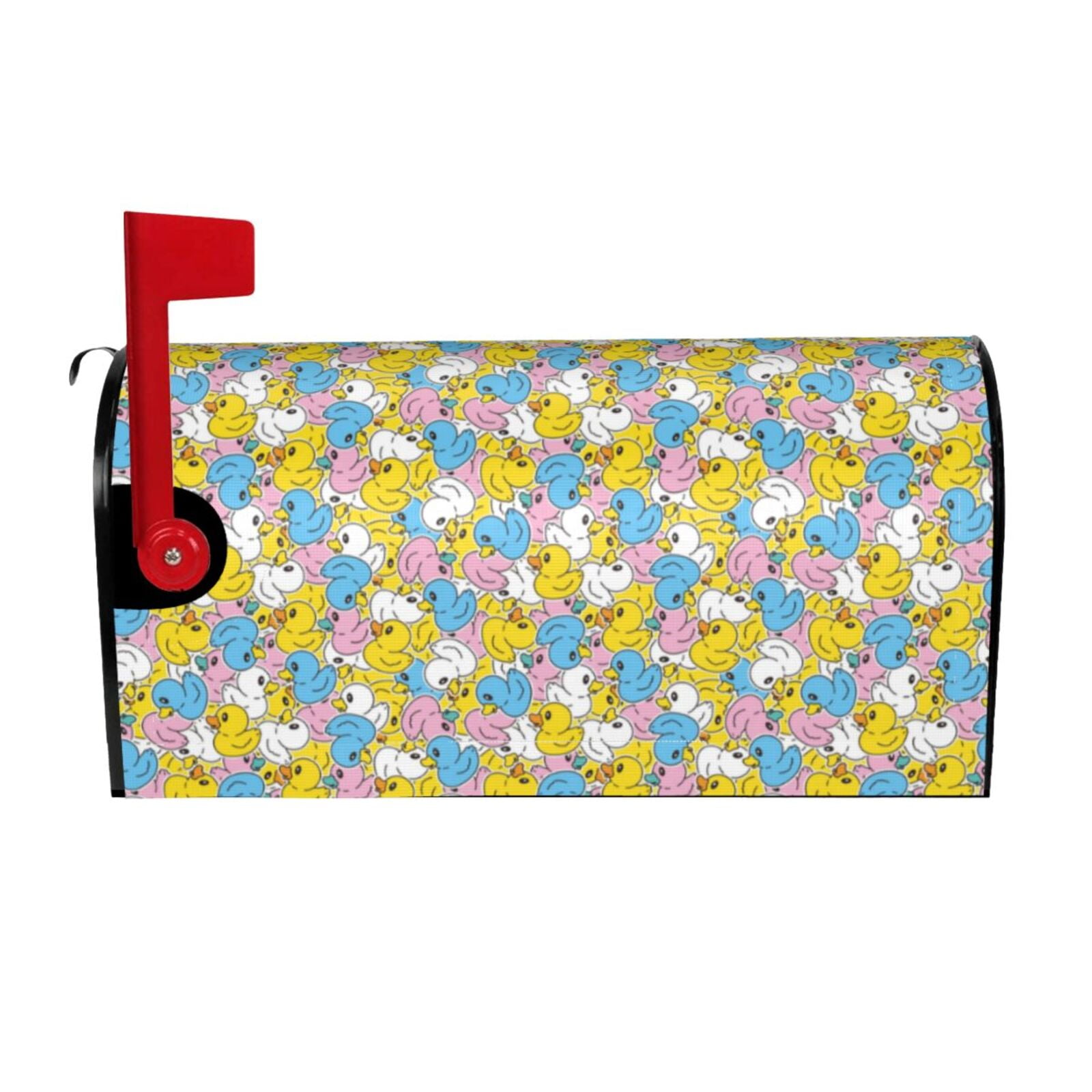 Cauagu Colorful Rubber Duck 1 Pattern Magnetic Mailbox Covers, Mailbox ...