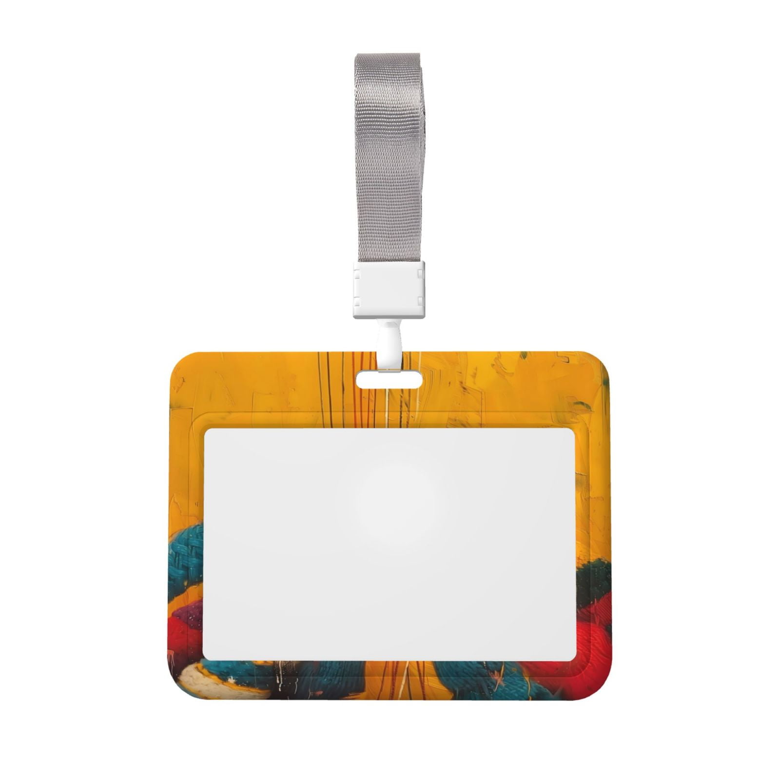 Cauagu Colorful Sweaters And Strings for ID Badge Holder,Badge Holder ...