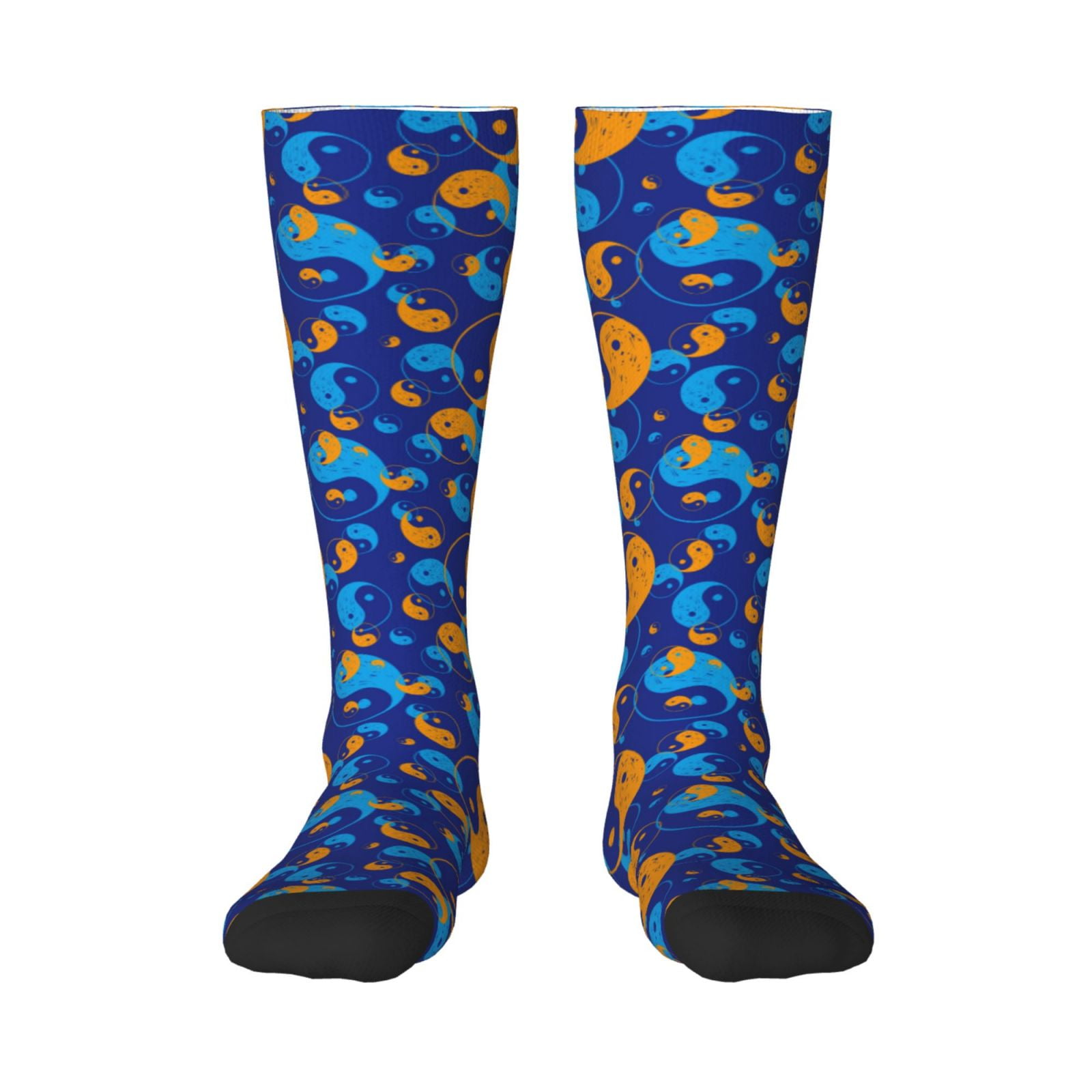 Cauagu Colorful Yin Yang Print Women's Men's Ankle Socks 1-pack Casual ...