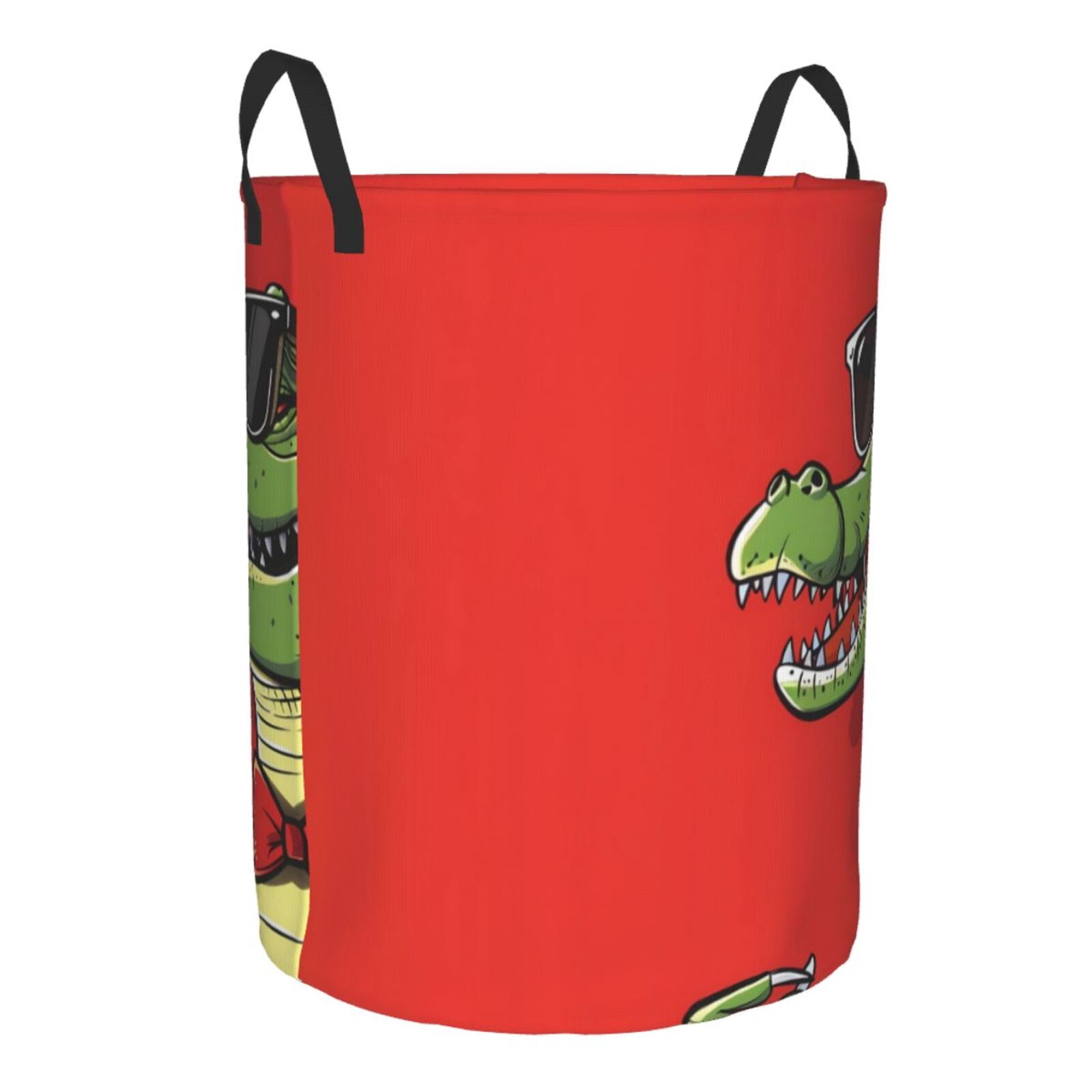 Cauagu Cool Crocodile With Sunglasses for Laundry Basket,Collapsible ...
