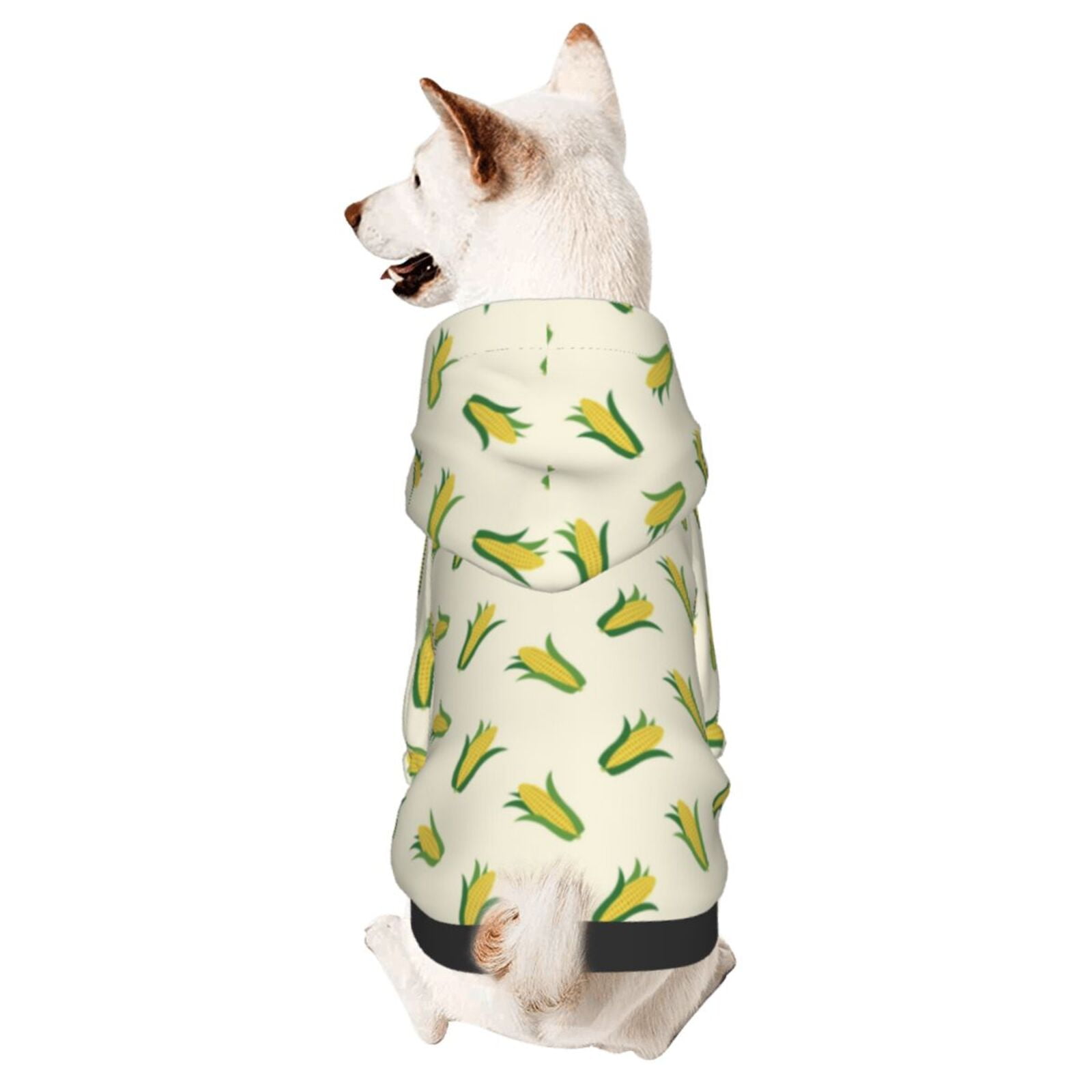Cauagu Corn Pattern Winter Pet Hoodie Sweatshirts- Dog Hoodie Sweater ...