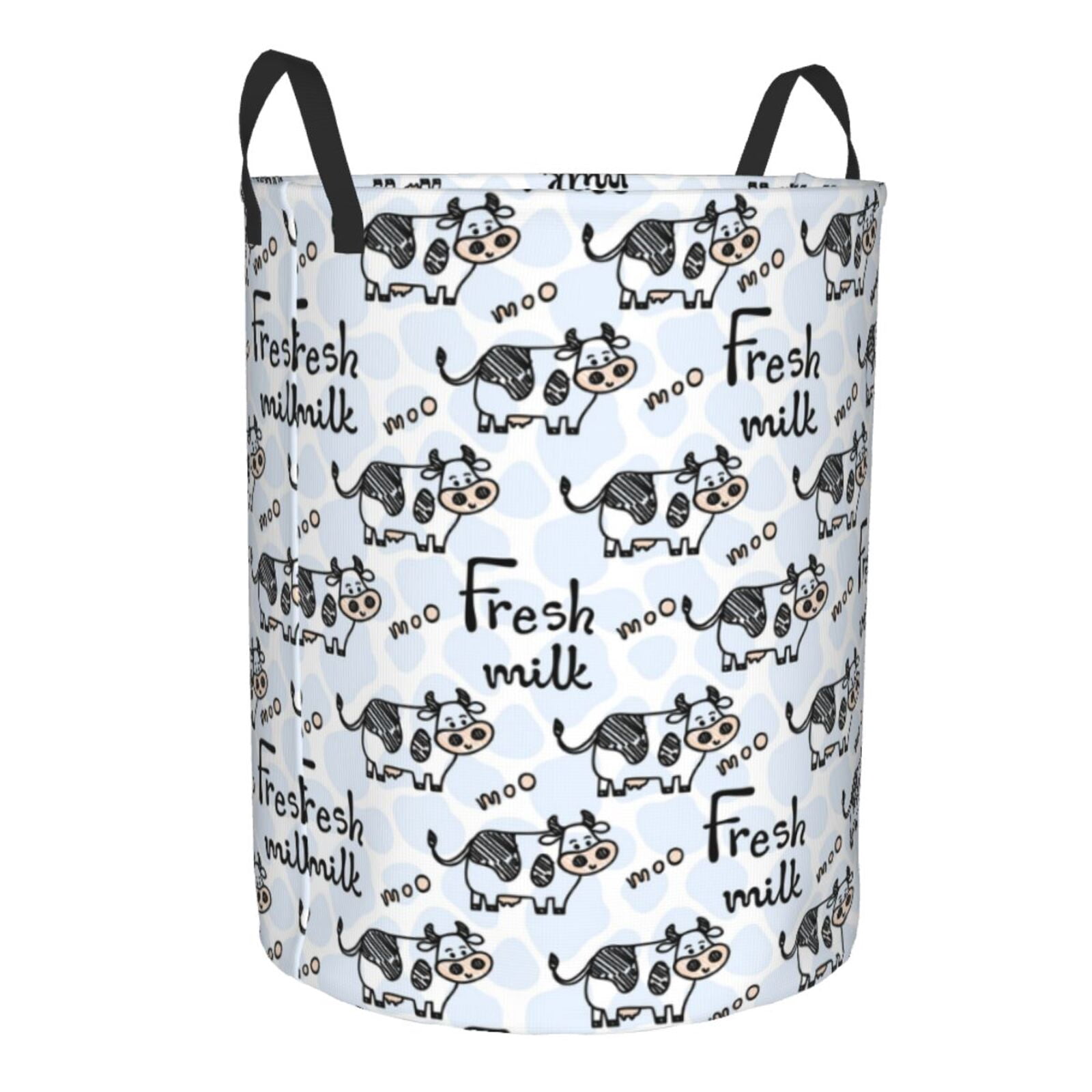 Cauagu Cow With Fresh Milk for Laundry Basket,Collapsible Organizer ...