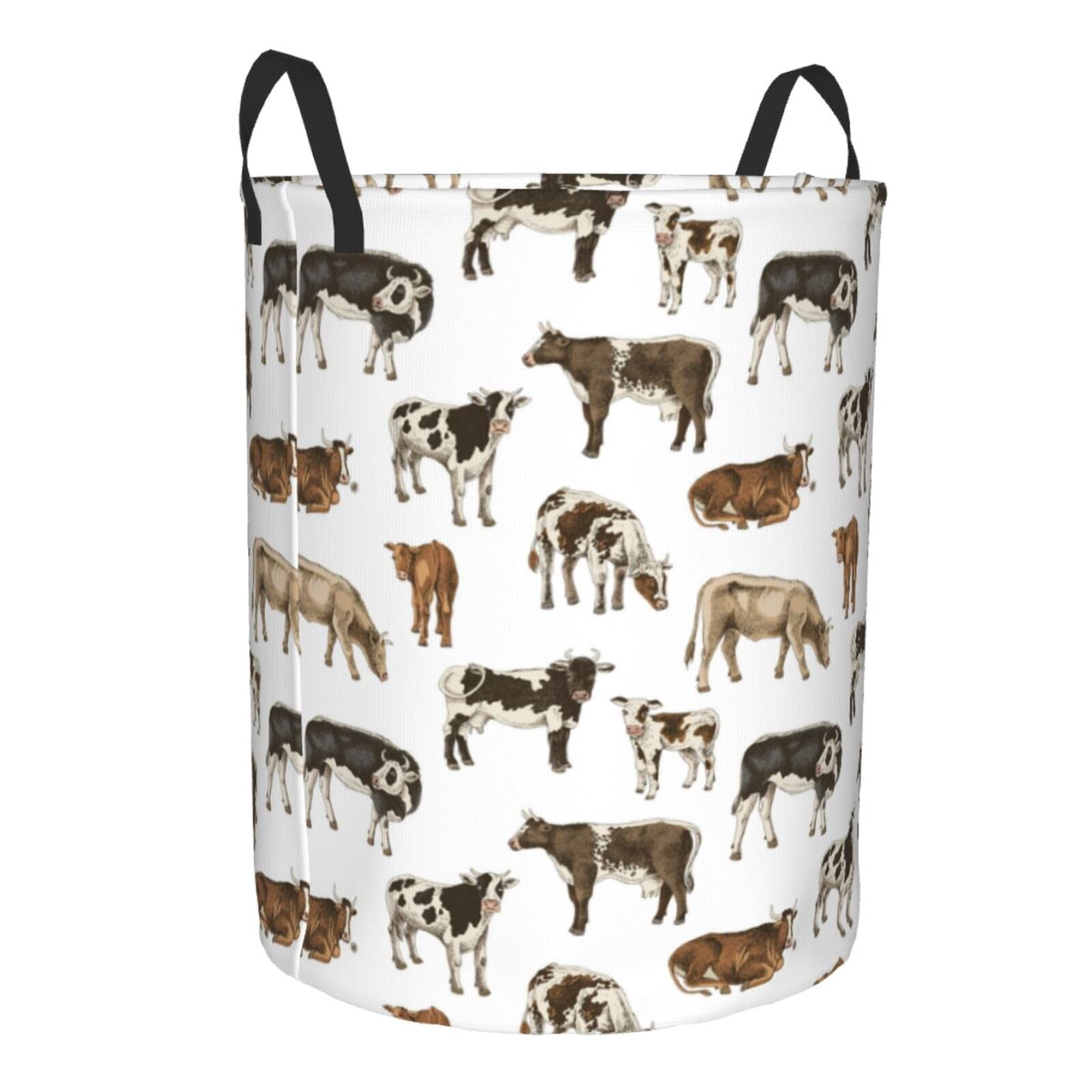 Cauagu Cow for Laundry Basket,Collapsible Organizer Basket for Storage ...