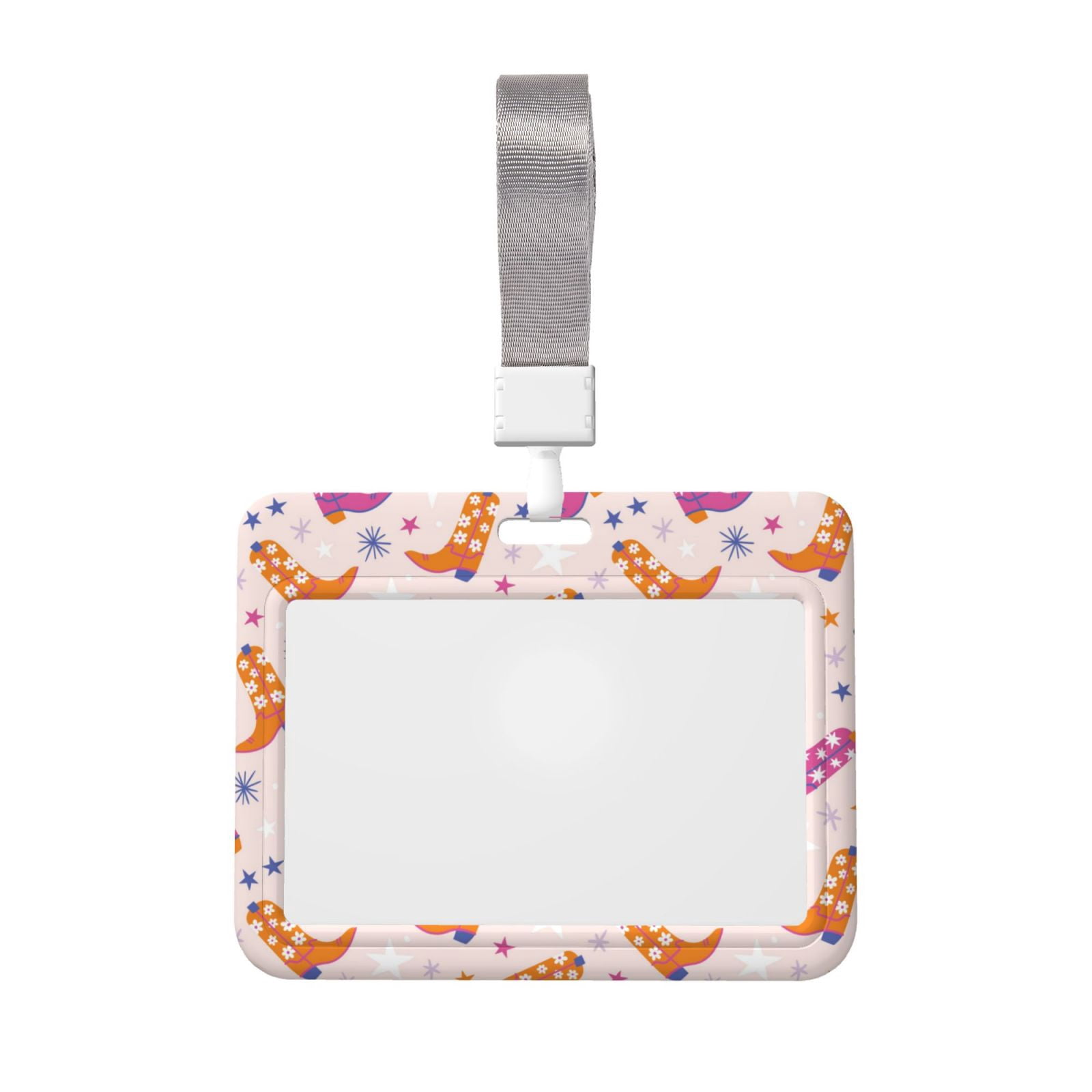 Cauagu Cowgirl Boots for ID Badge Holder,Badge Holder with Windows Key ...