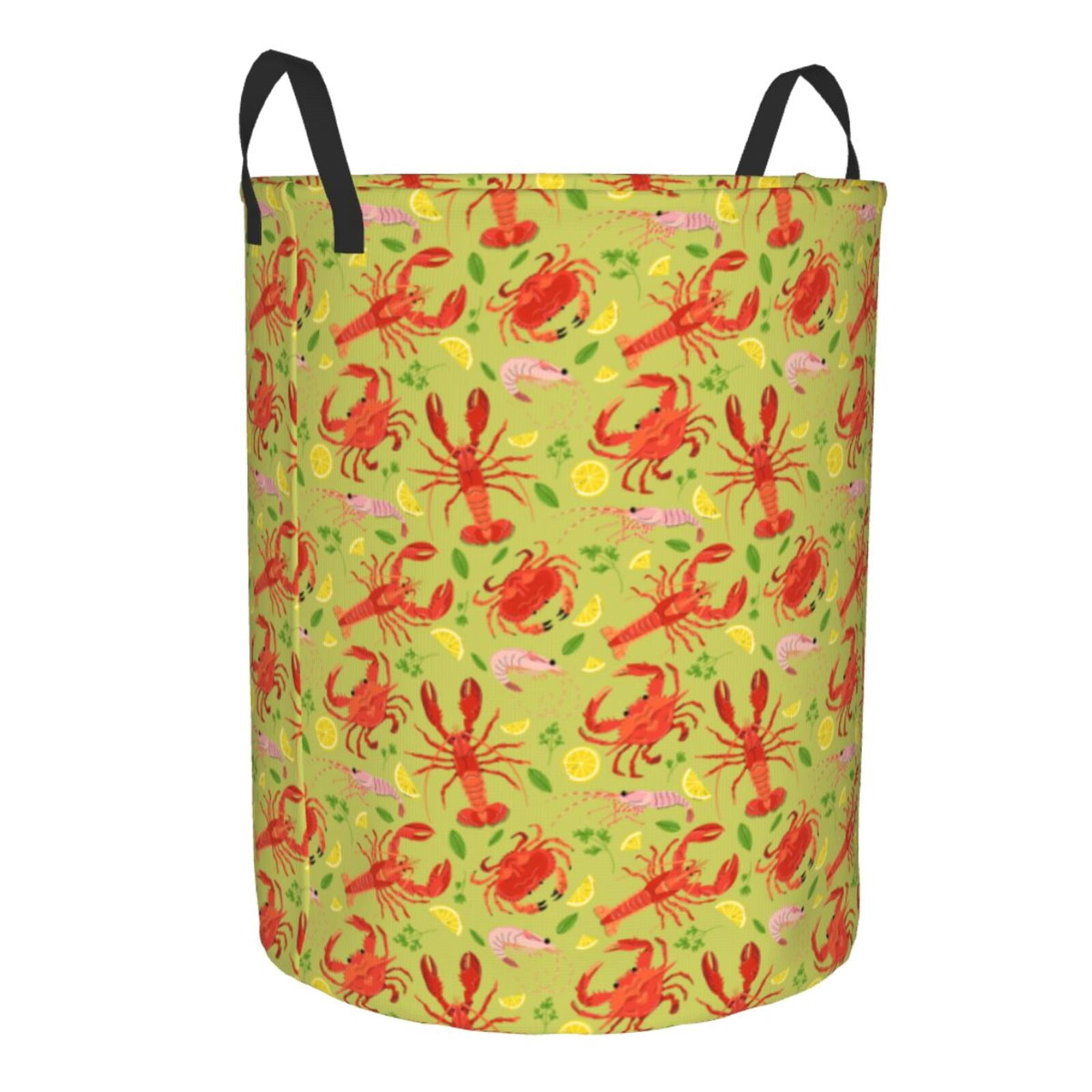Cauagu Crab Lobster for Laundry Basket,Collapsible Organizer Basket for ...