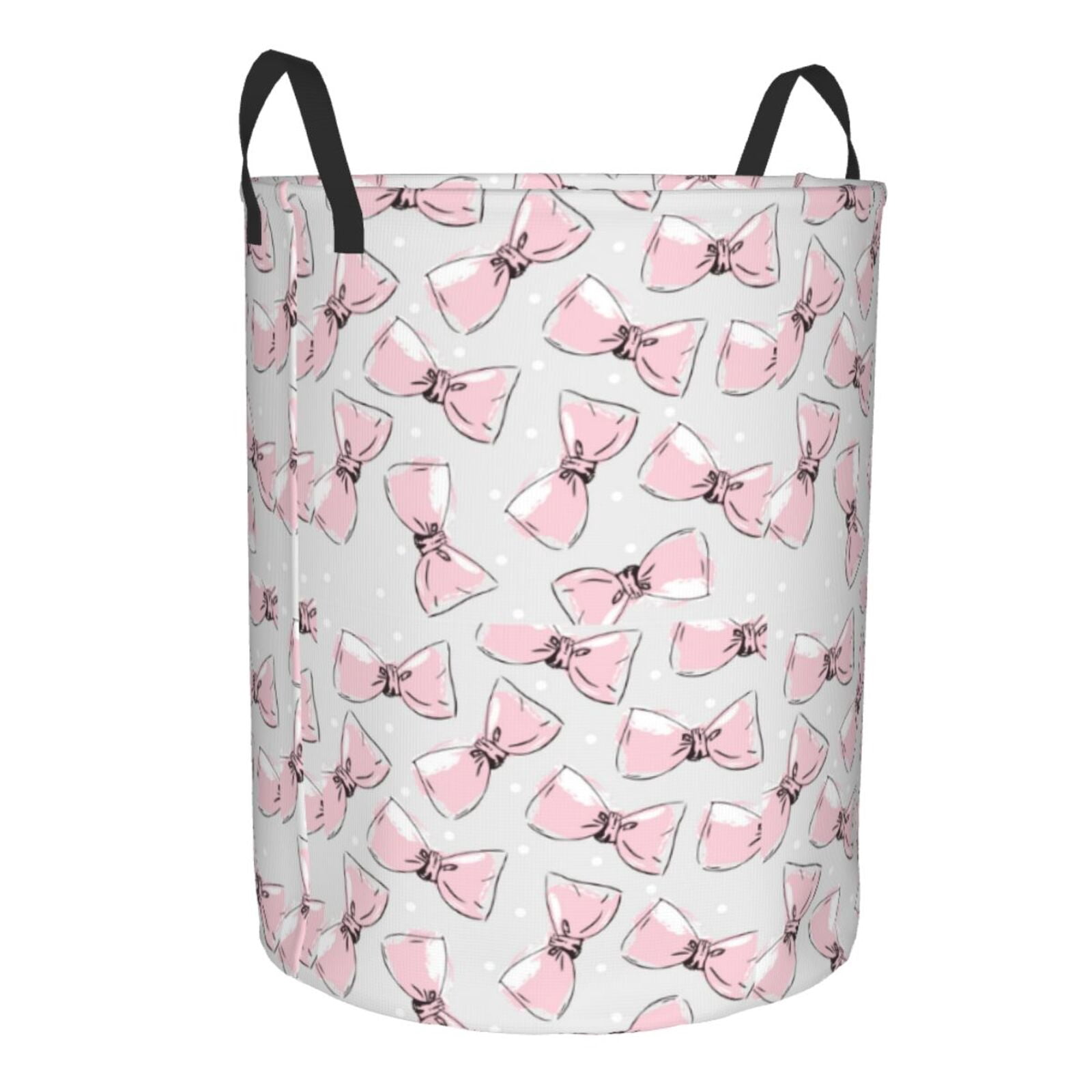 Cauagu Cute Bow Tie for Laundry Basket,Collapsible Organizer Basket for ...