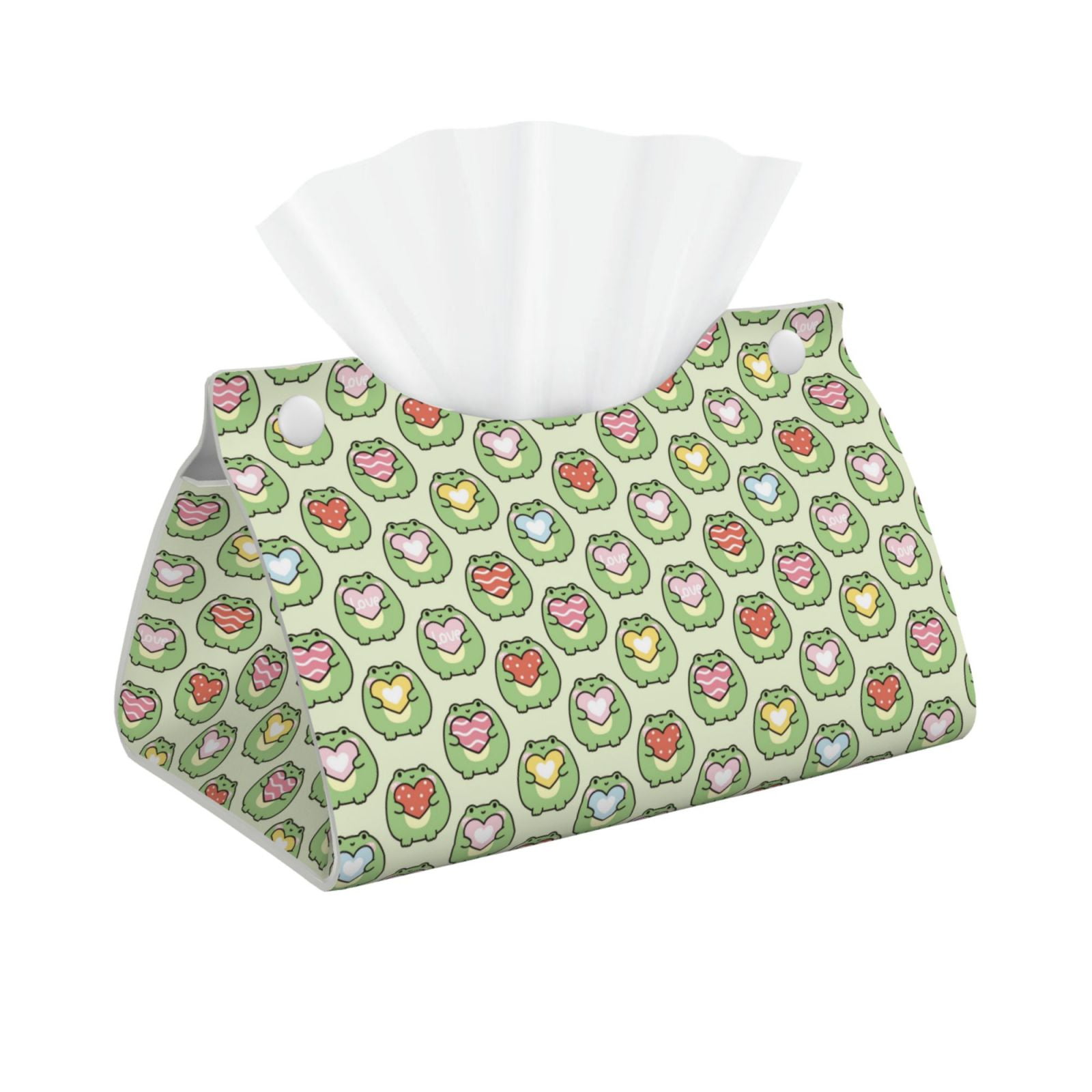 Cauagu Cute Chubby Frog for Large Tissue Box Cover Rectangular–Plus ...