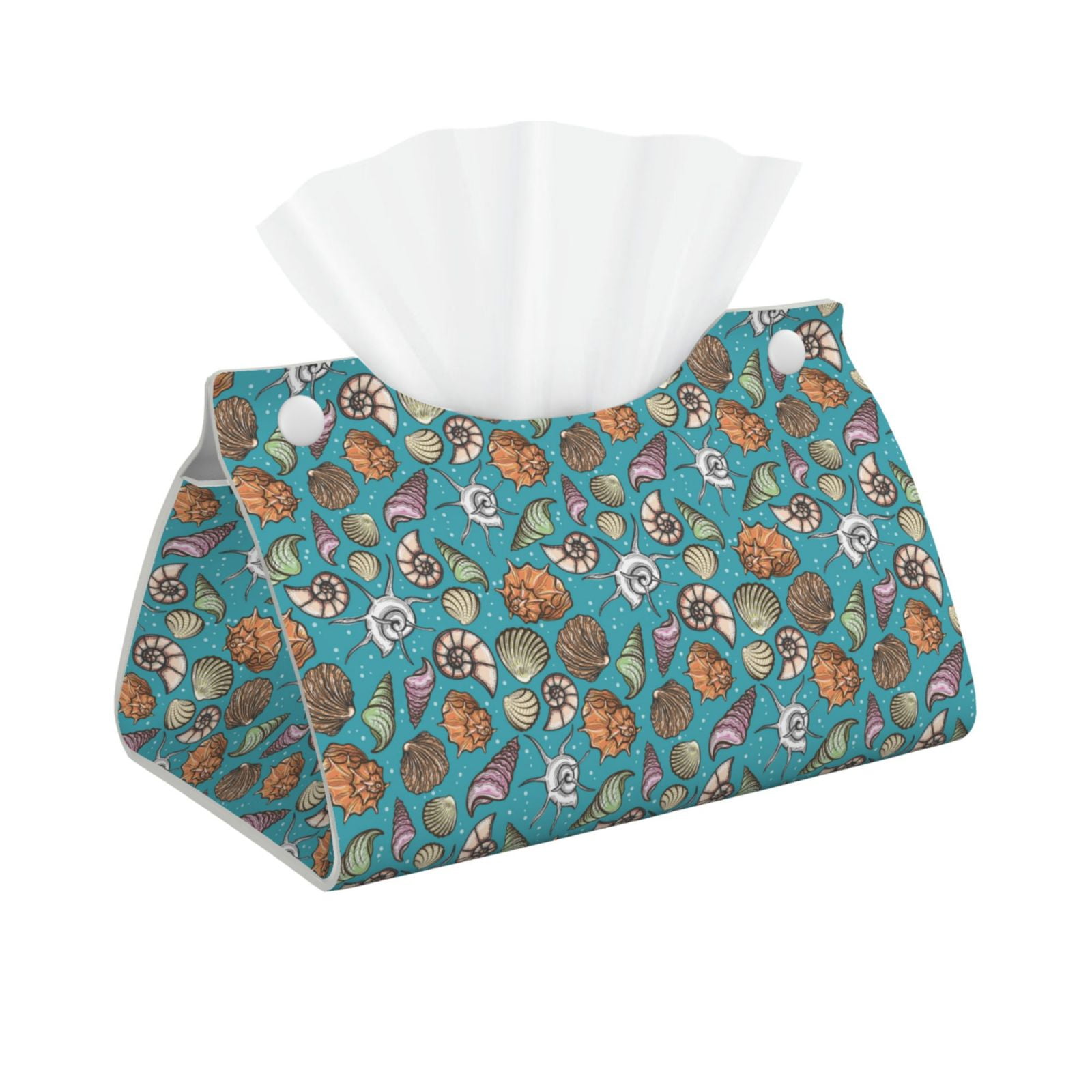 Cauagu Cute Conch for Large Tissue Box Cover Rectangular–Plus Size ...