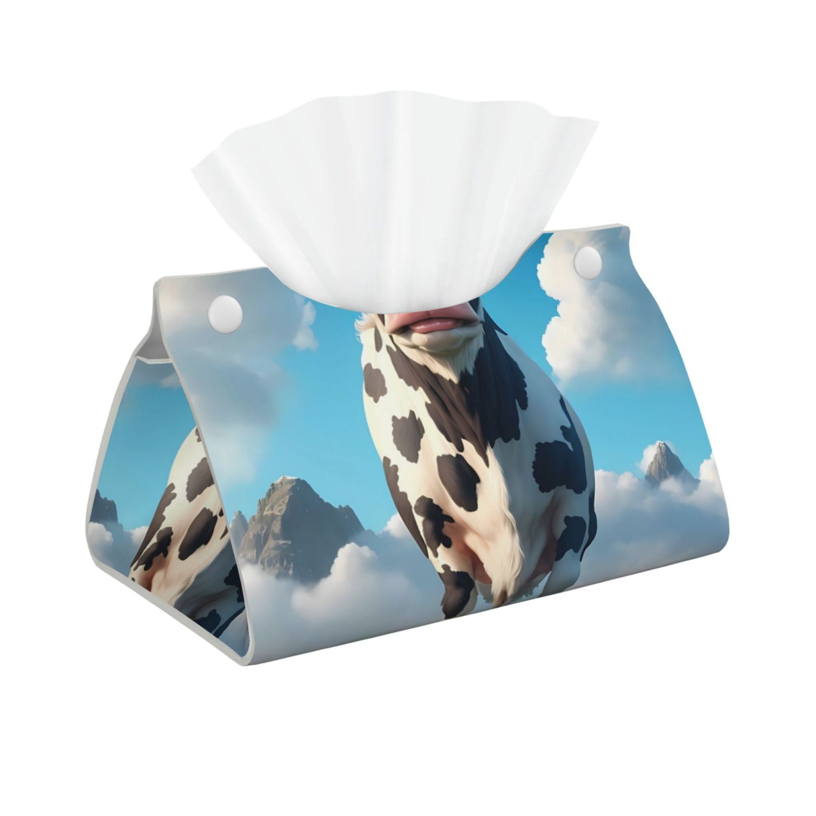 Cauagu Cute Daisy Cow A for Large Tissue Box Cover Rectangular–Plus ...