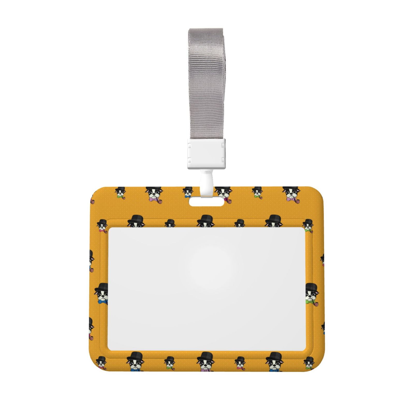 Cauagu Cute Dog for ID Badge Holder,Badge Holder with Windows Key Card ...