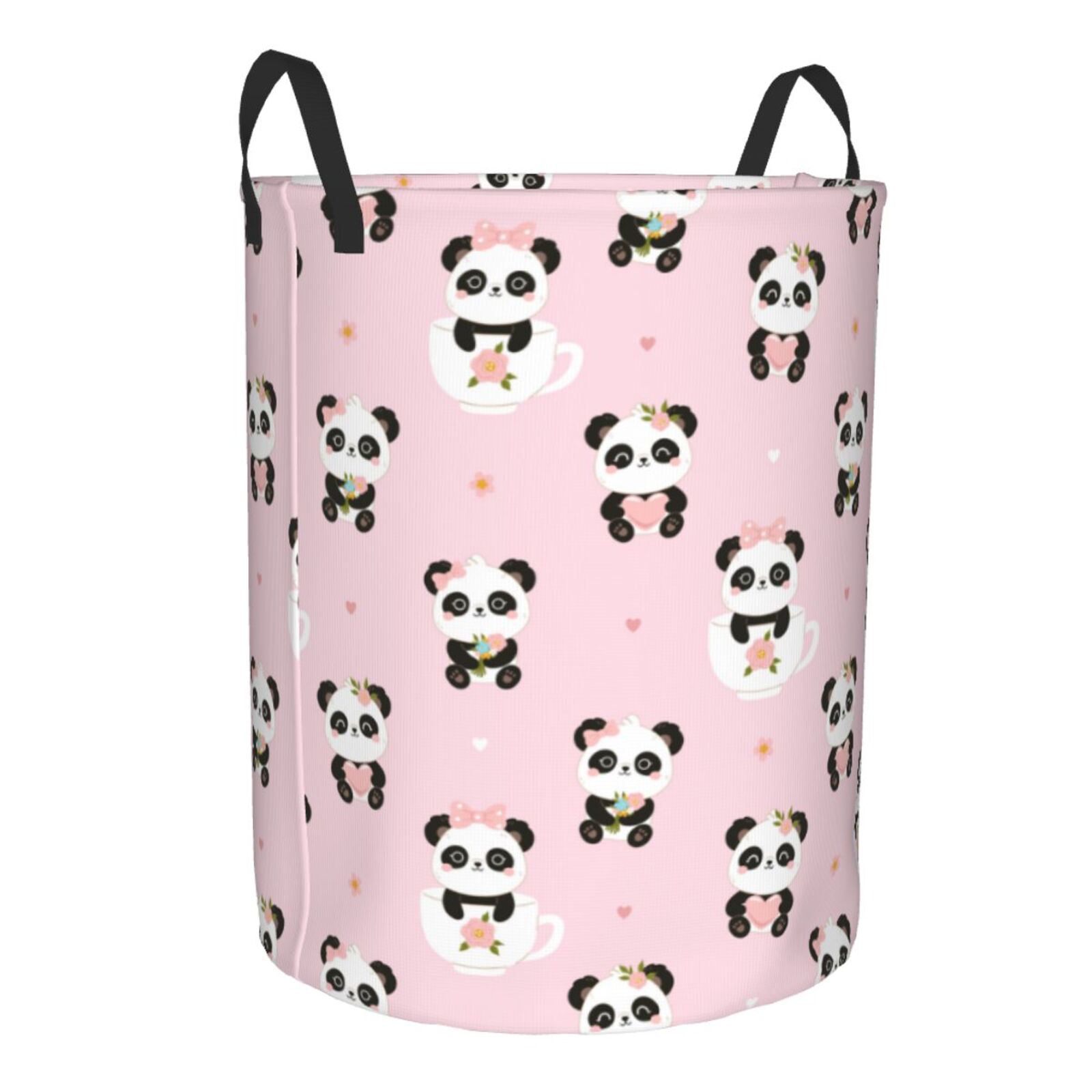 Cauagu Cute Kawaii Panda for Laundry Basket,Collapsible Organizer ...