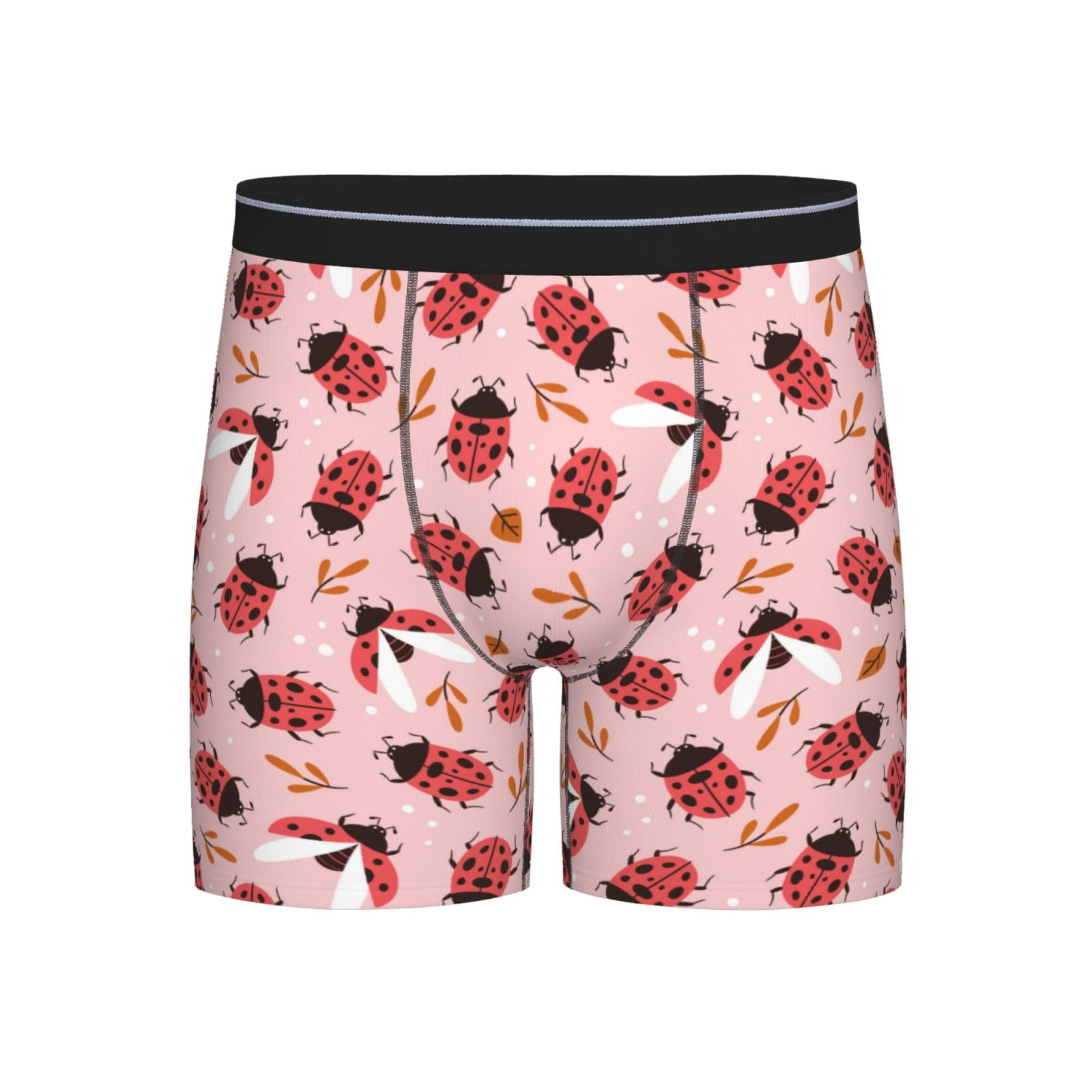 Cauagu Cute Ladybugs 1 Print Men's Boxer Briefs, Funny & Cute Underwear ...