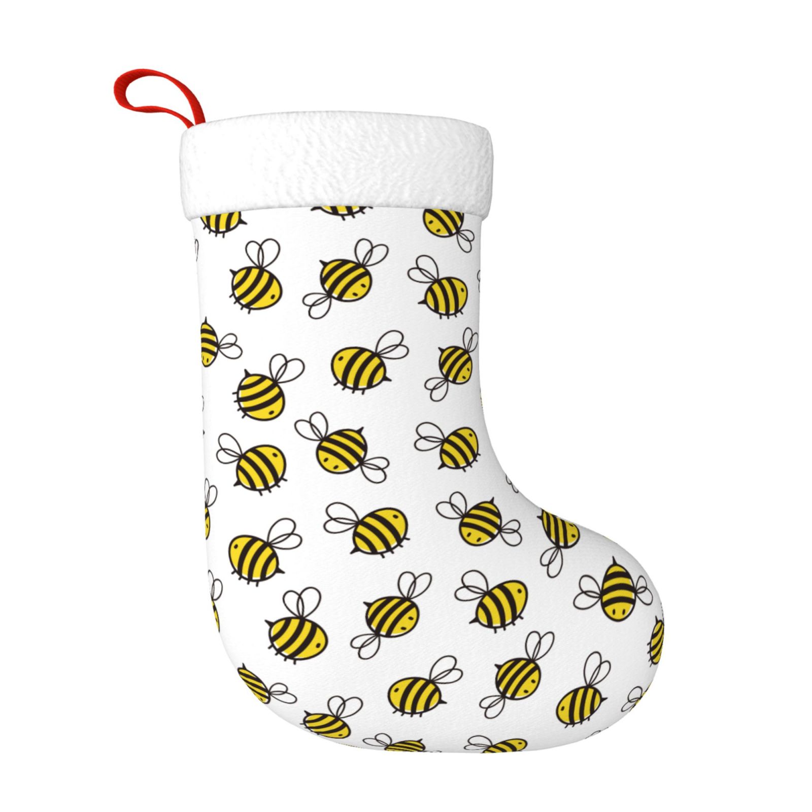 Cauagu Cute Little Bee for Christmas Stockings,1-Pack Large Xmas ...