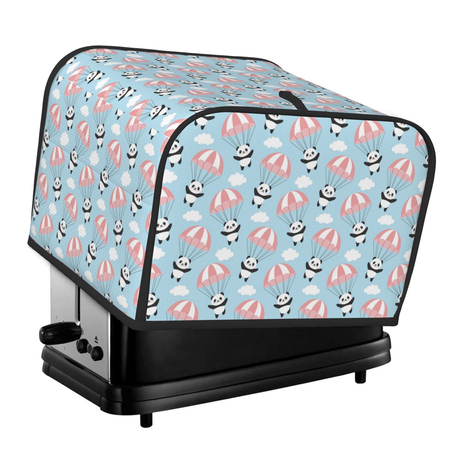 Cauagu Cute Panda Flying in the Sky for 4 Slice Toaster Cover (11.4''×7 ...