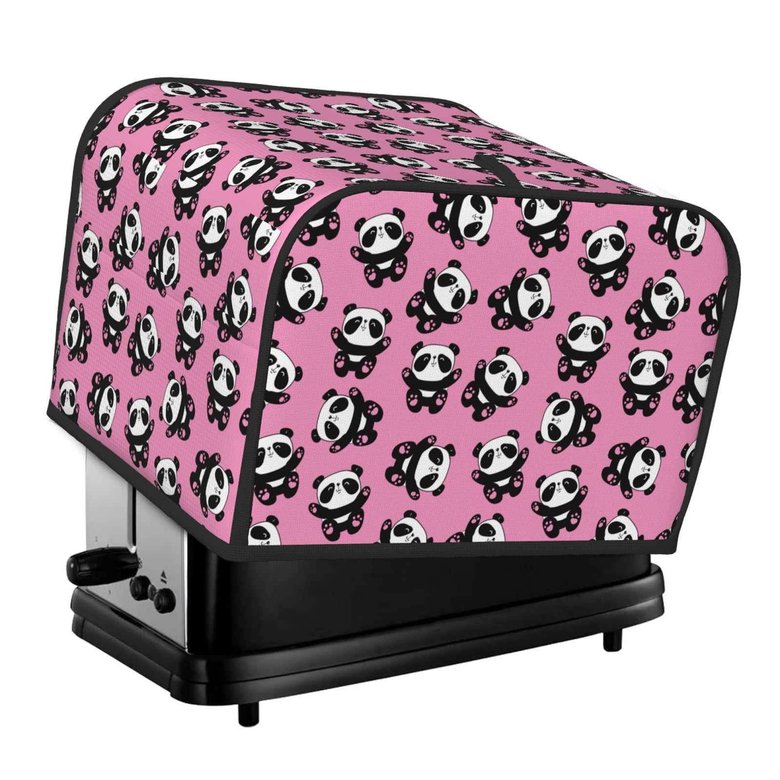 Cauagu Cute Panda for 4 Slice Toaster Cover (11.4''×7.9''×7.5'') Bread ...