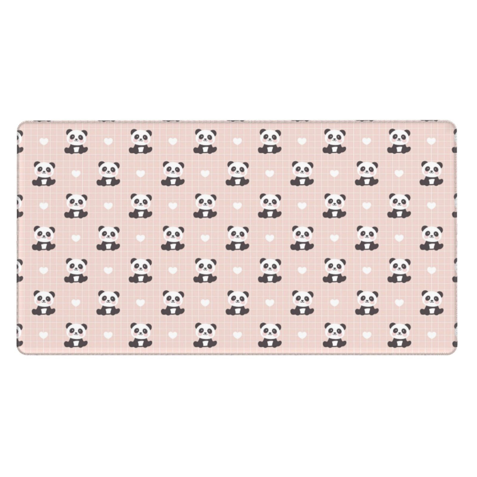 Cauagu Cute Panda for Large Mouse Pad,XXL Extended Gaming Mouse Mat ...