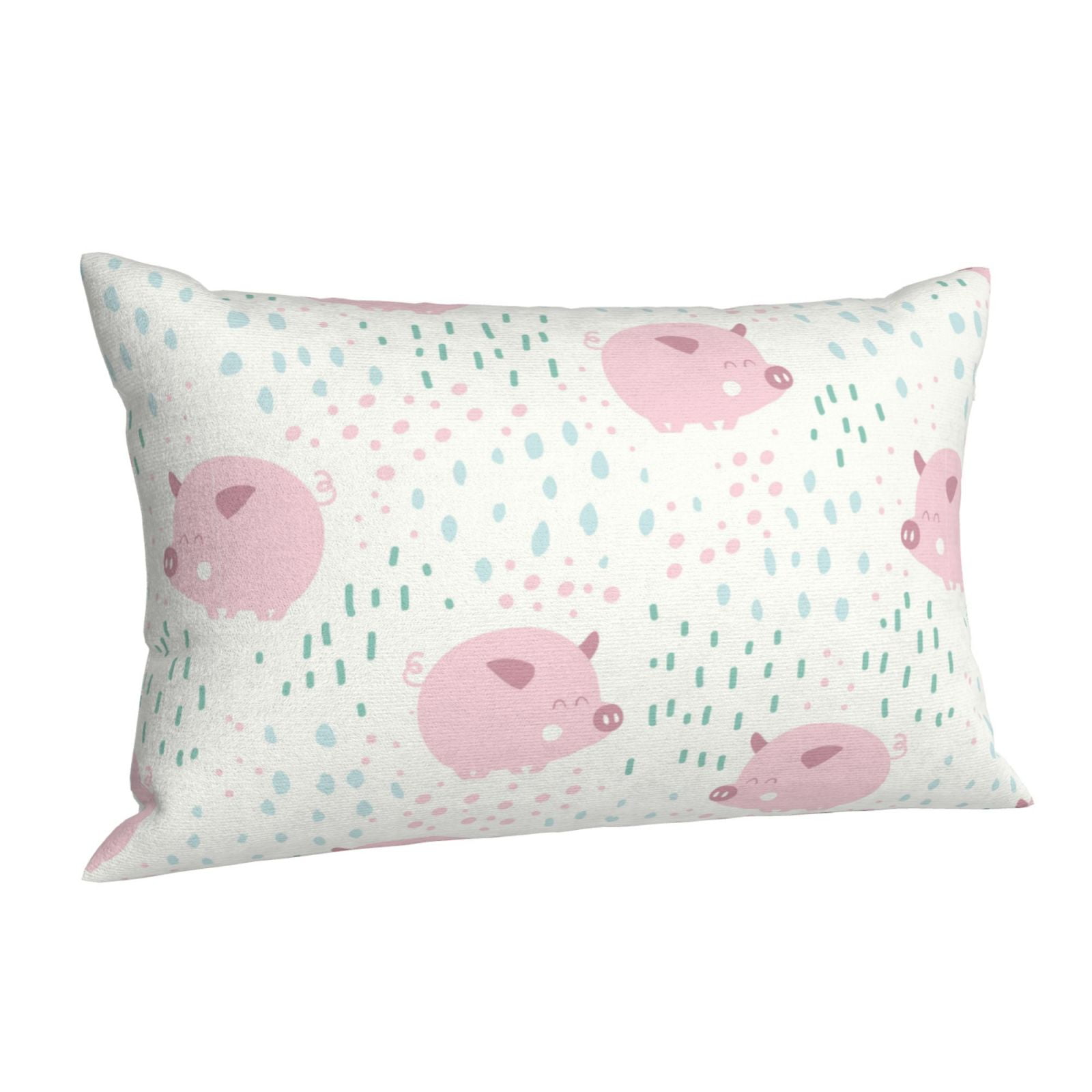 Cauagu Cute Pigs Print Pillow Covers with Envelope Closure,1PC Pillow ...