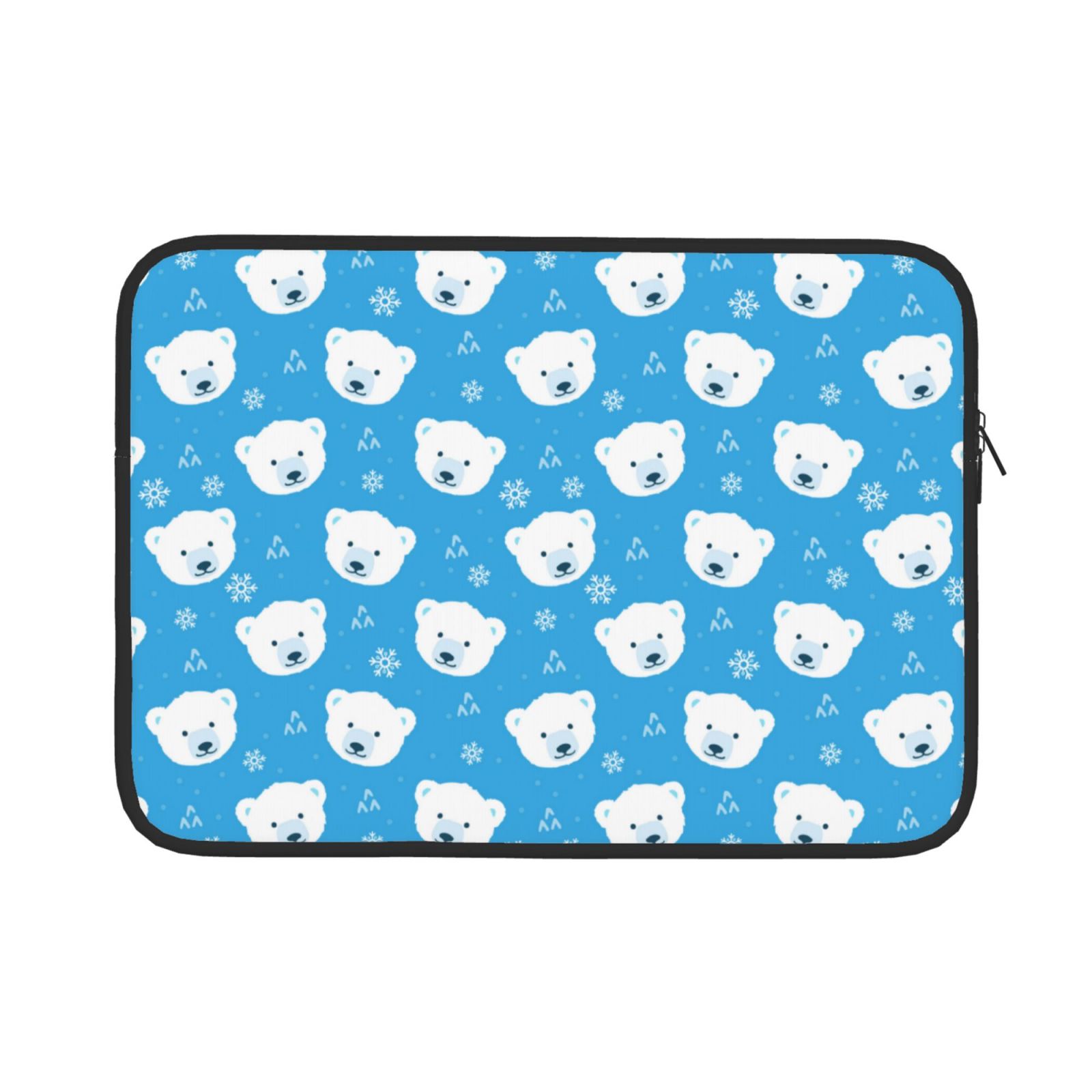 Cauagu Cute Polar Bear Print Laptop Sleeve Case, Laptop Cover Portable ...