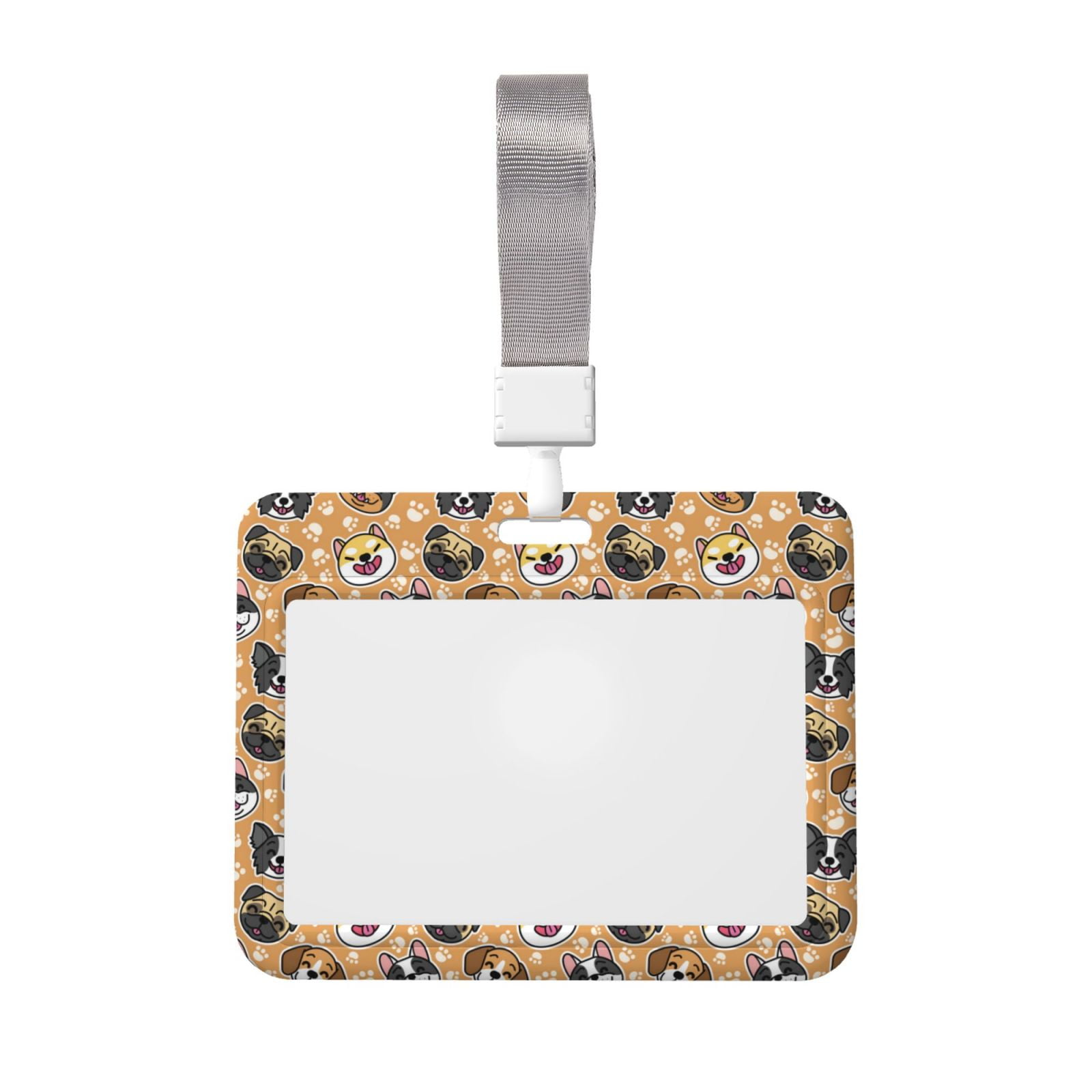 Cauagu Cute Puppy for ID Badge Holder,Badge Holder with Windows Key ...