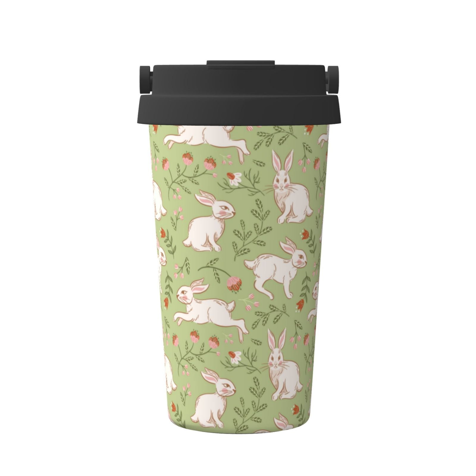 Cauagu Cute Rabbit And Flower for Stainless Steel Vacuum Insulated ...