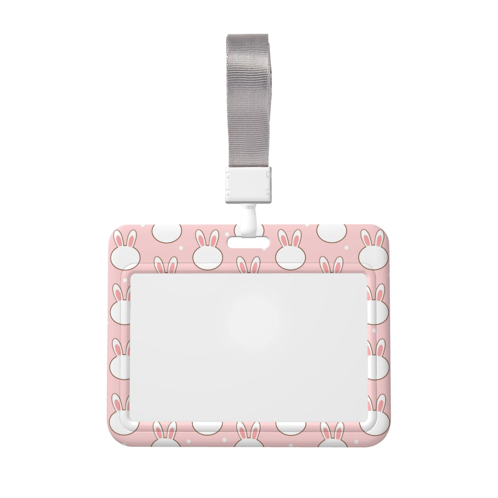 Cauagu Cute Rabbit for ID Badge Holder,Badge Holder with Windows Key ...