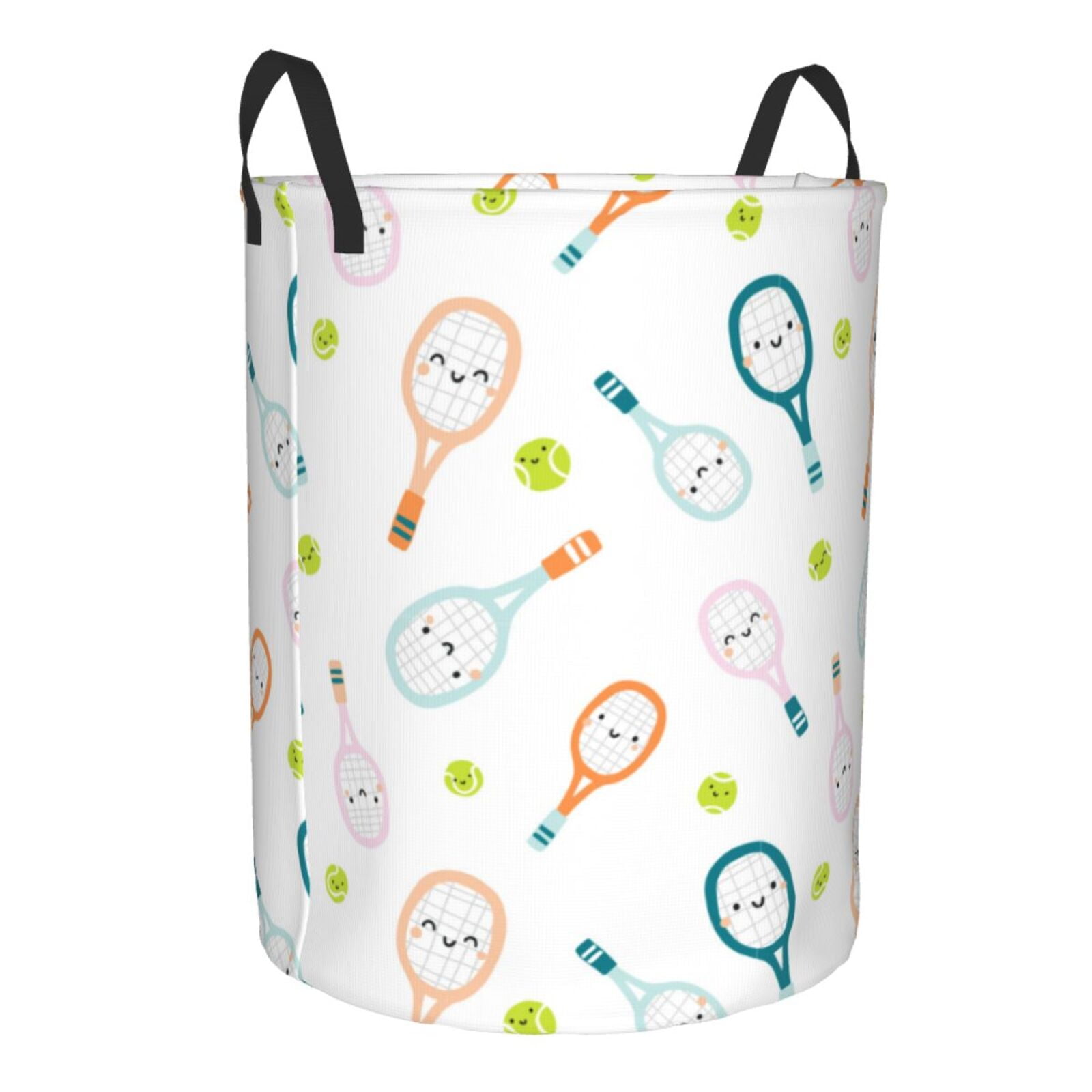 Cauagu Cute Tennis Rackets for Laundry Basket,Collapsible Organizer ...