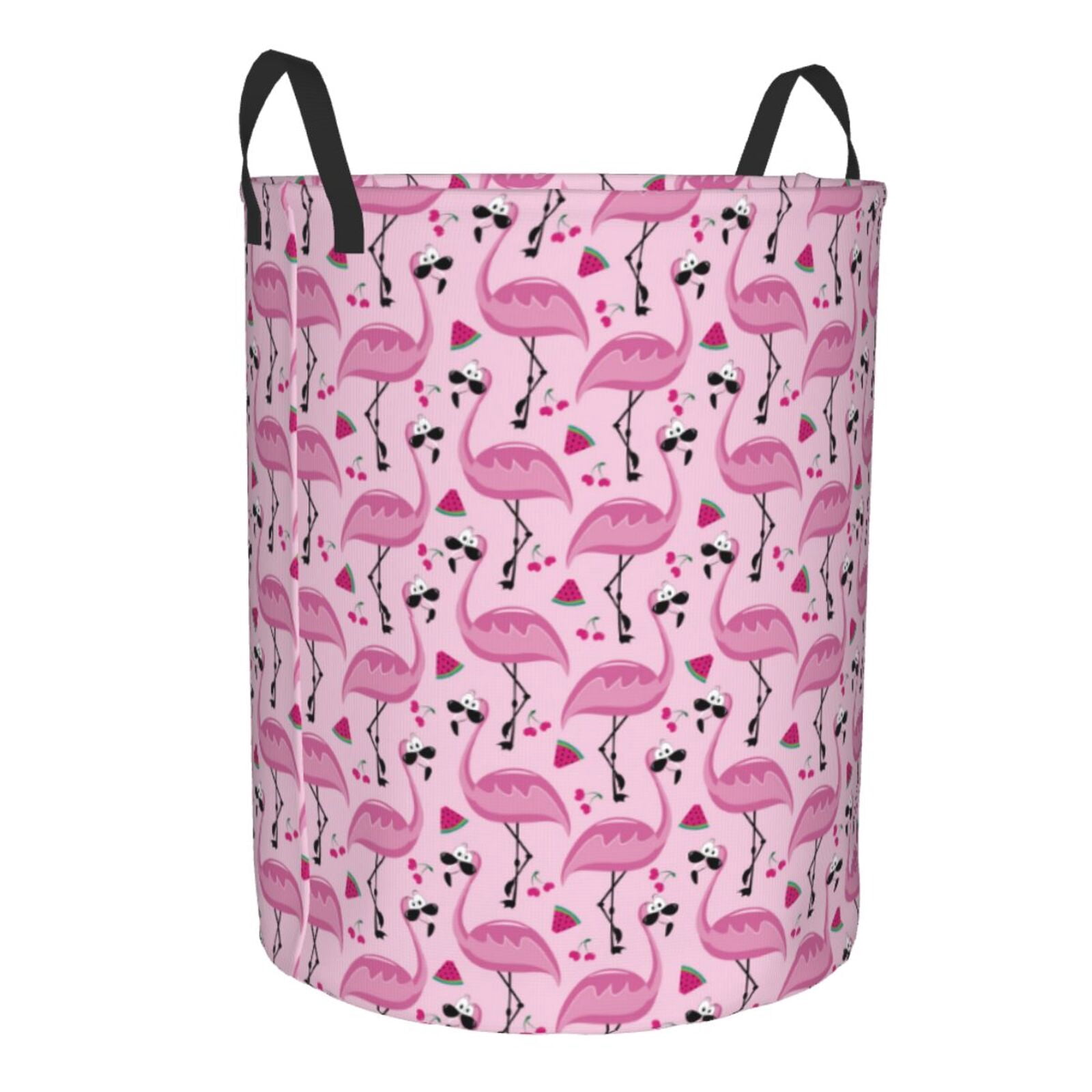 Cauagu Cute Watermelon Flamingo for Laundry Basket,Collapsible ...