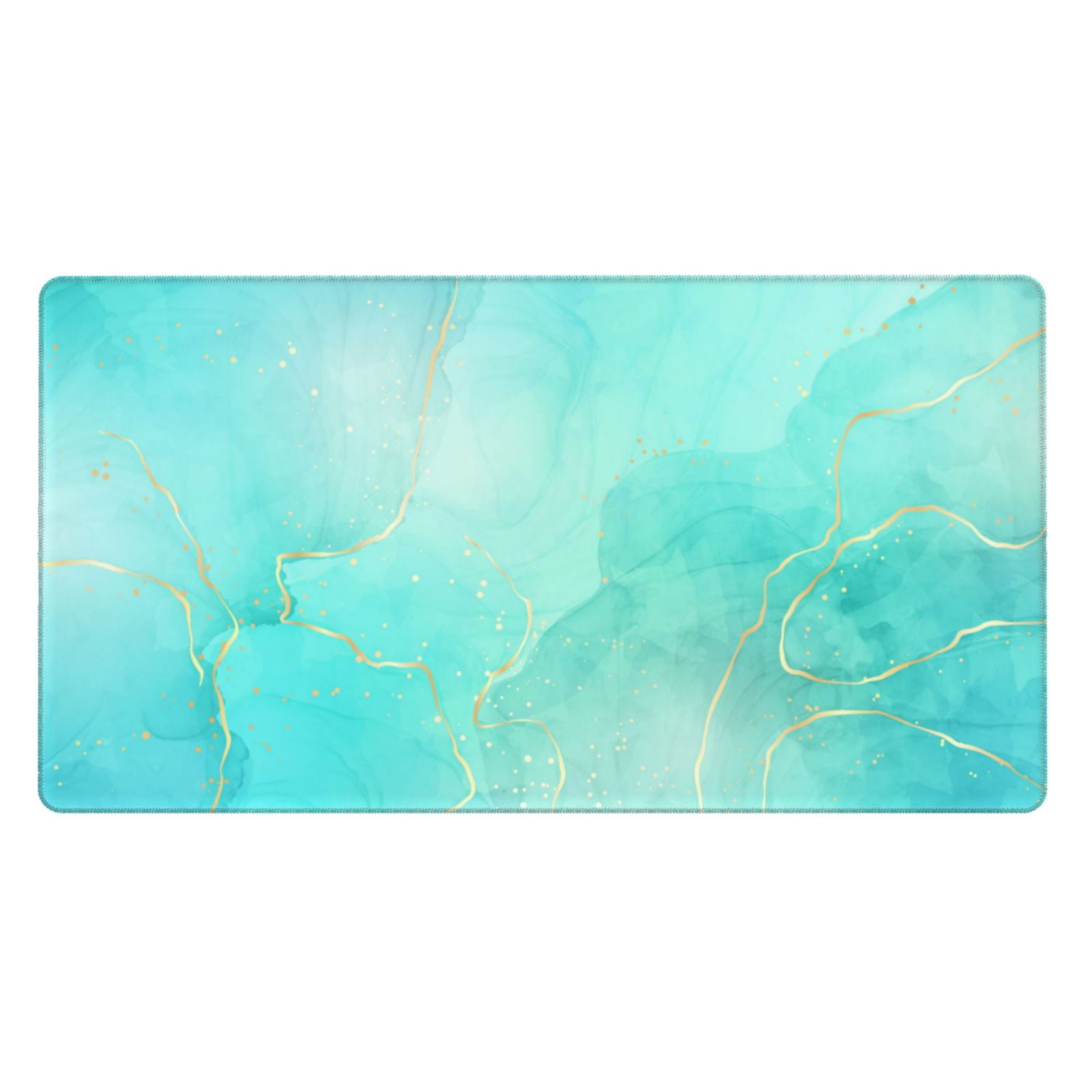 Cauagu Cyan Mint Marble for Large Mouse Pad,XXL Extended Gaming Mouse ...