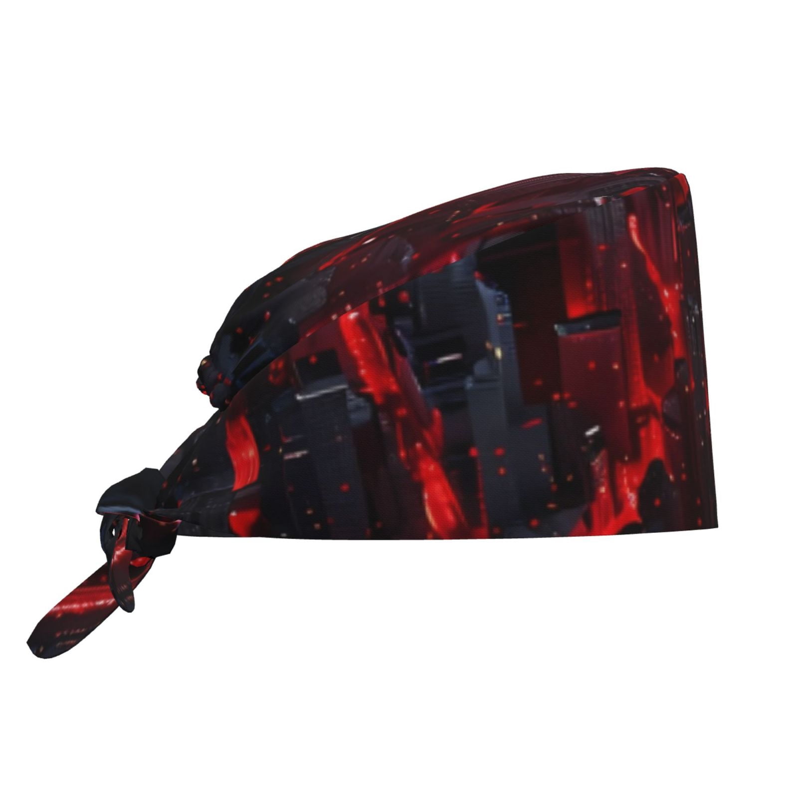 Cauagu Cyberpunk Cityscape Lights Pattern 1 Pcs Working Caps,Adjustable ...